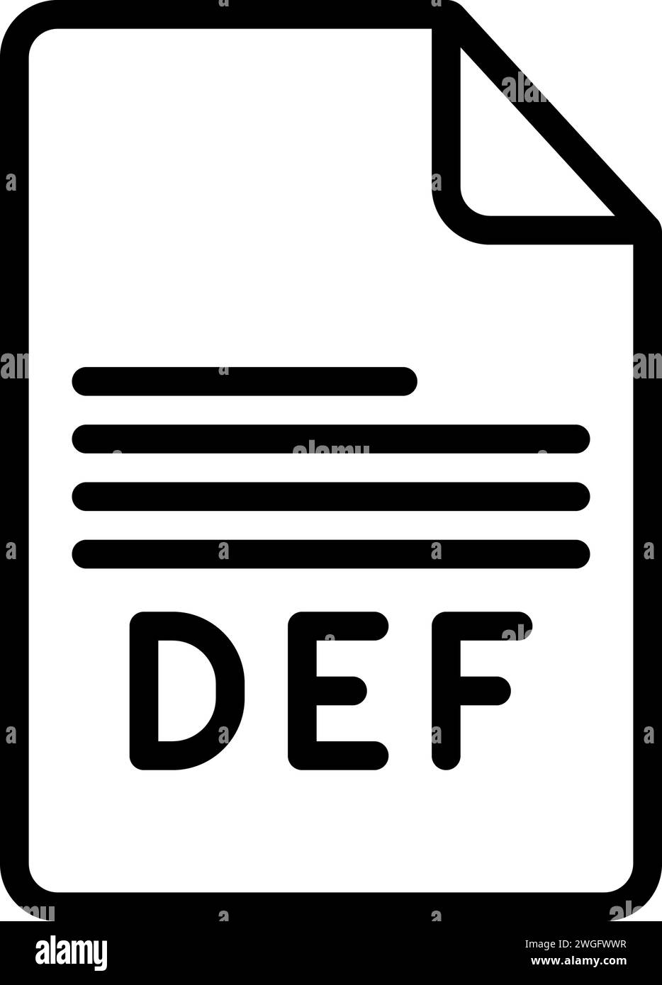 Def logo Stock Vector Images - Alamy