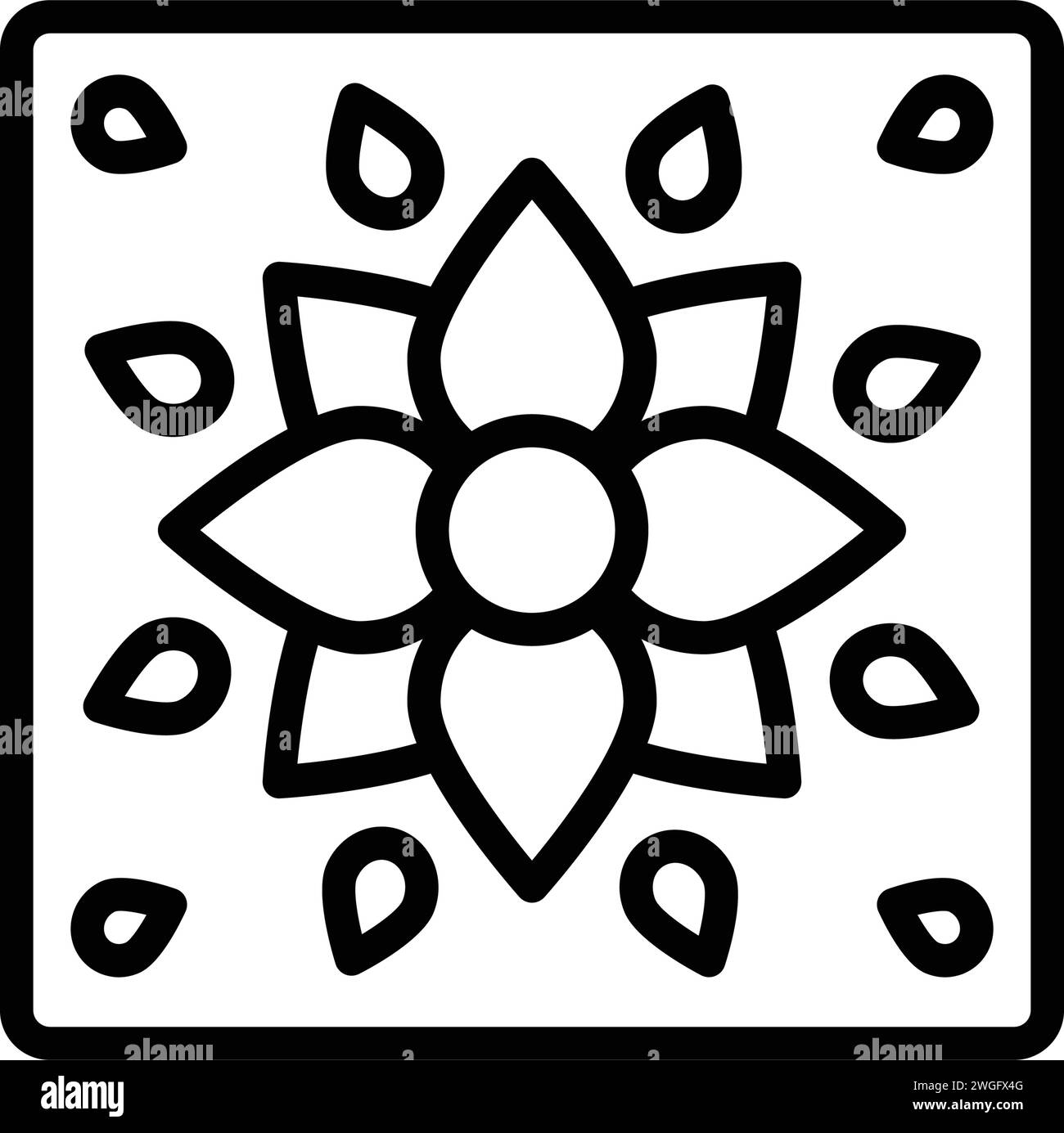 Icon for tile,shingle Stock Vector Image & Art - Alamy