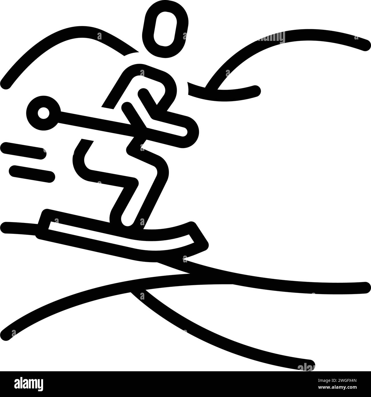 Icon for ski,skier Stock Vector Image & Art - Alamy