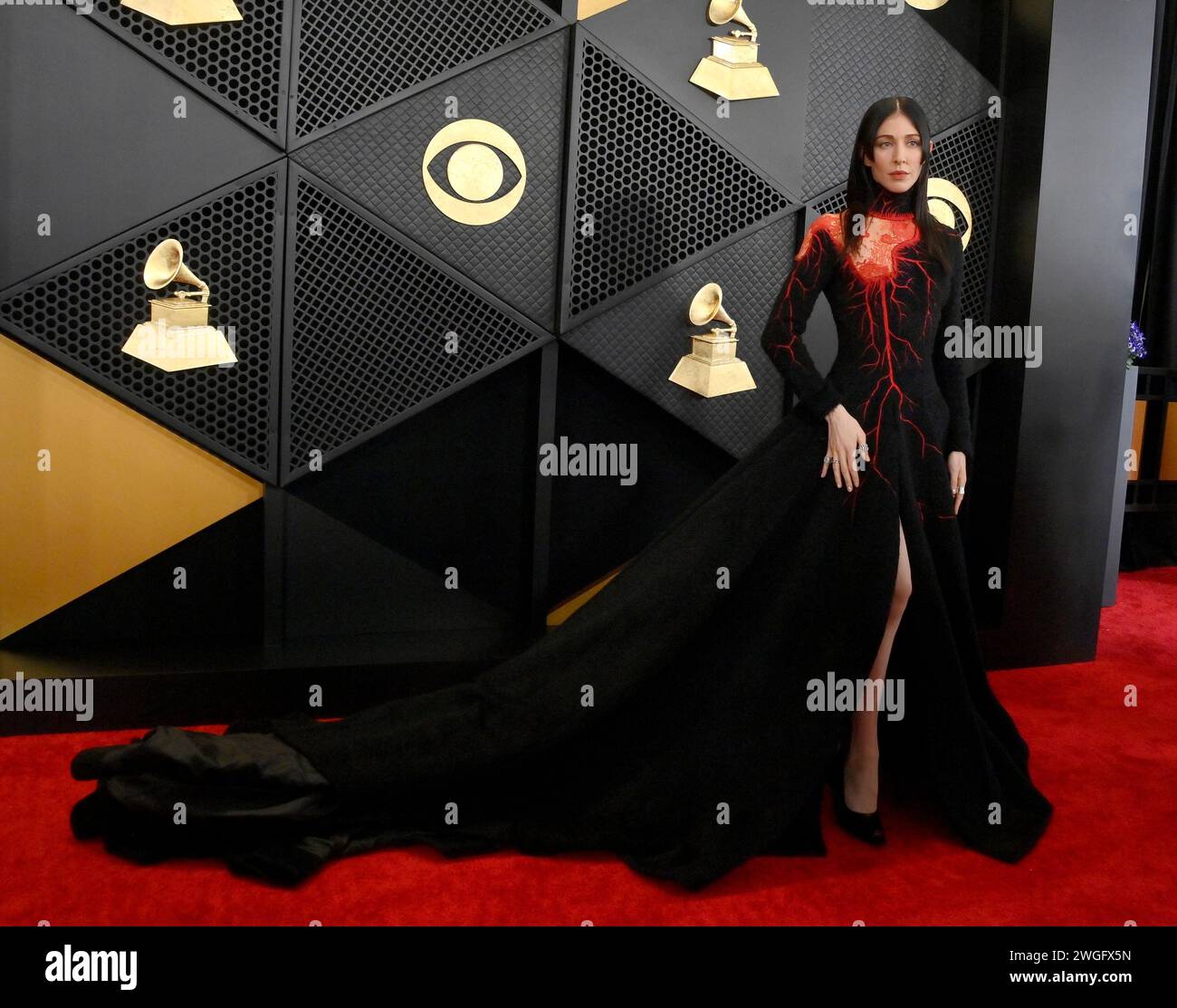 Los Angeles, United States. 04th Feb, 2024. Caroline Polachek attends ...