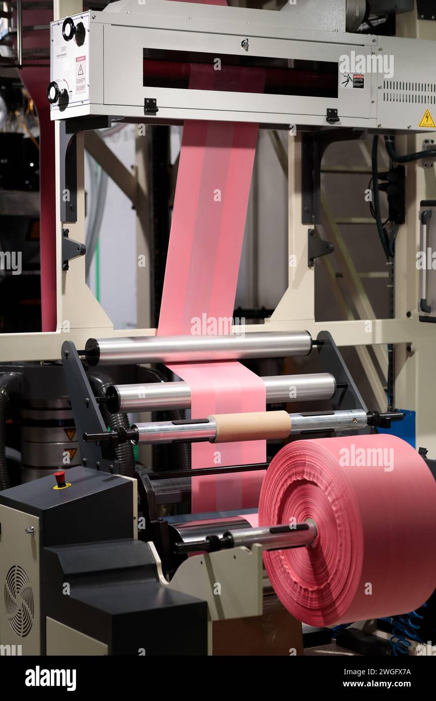 Blown film extrusion hi-res stock photography and images - Alamy