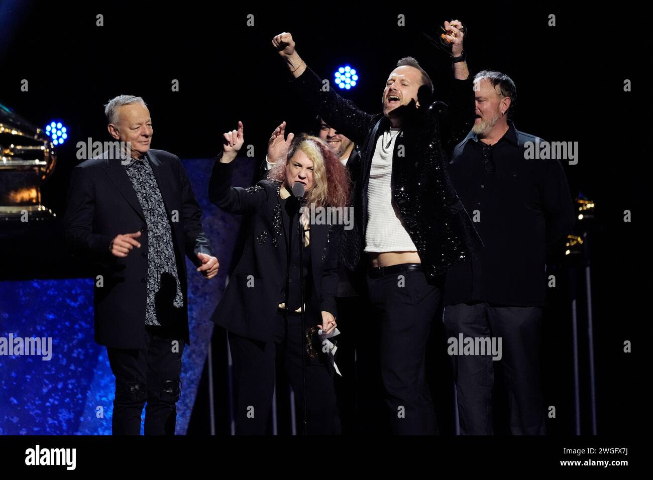 Tommy Emmanuel, from left, Janet Robin, Markus Illko and John Carter ...