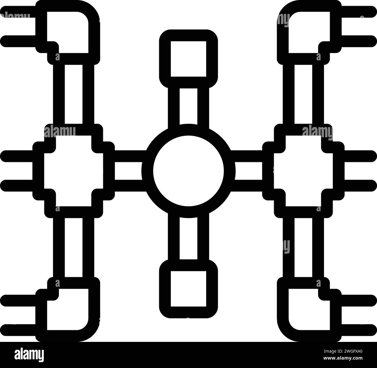 Icon for pipeline,conduit Stock Vector Image & Art - Alamy