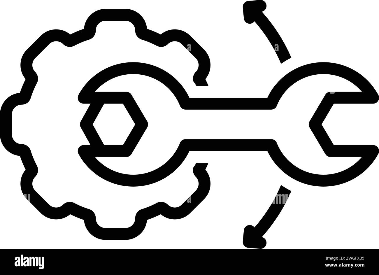 Icon for tight,screw Stock Vector Image & Art - Alamy