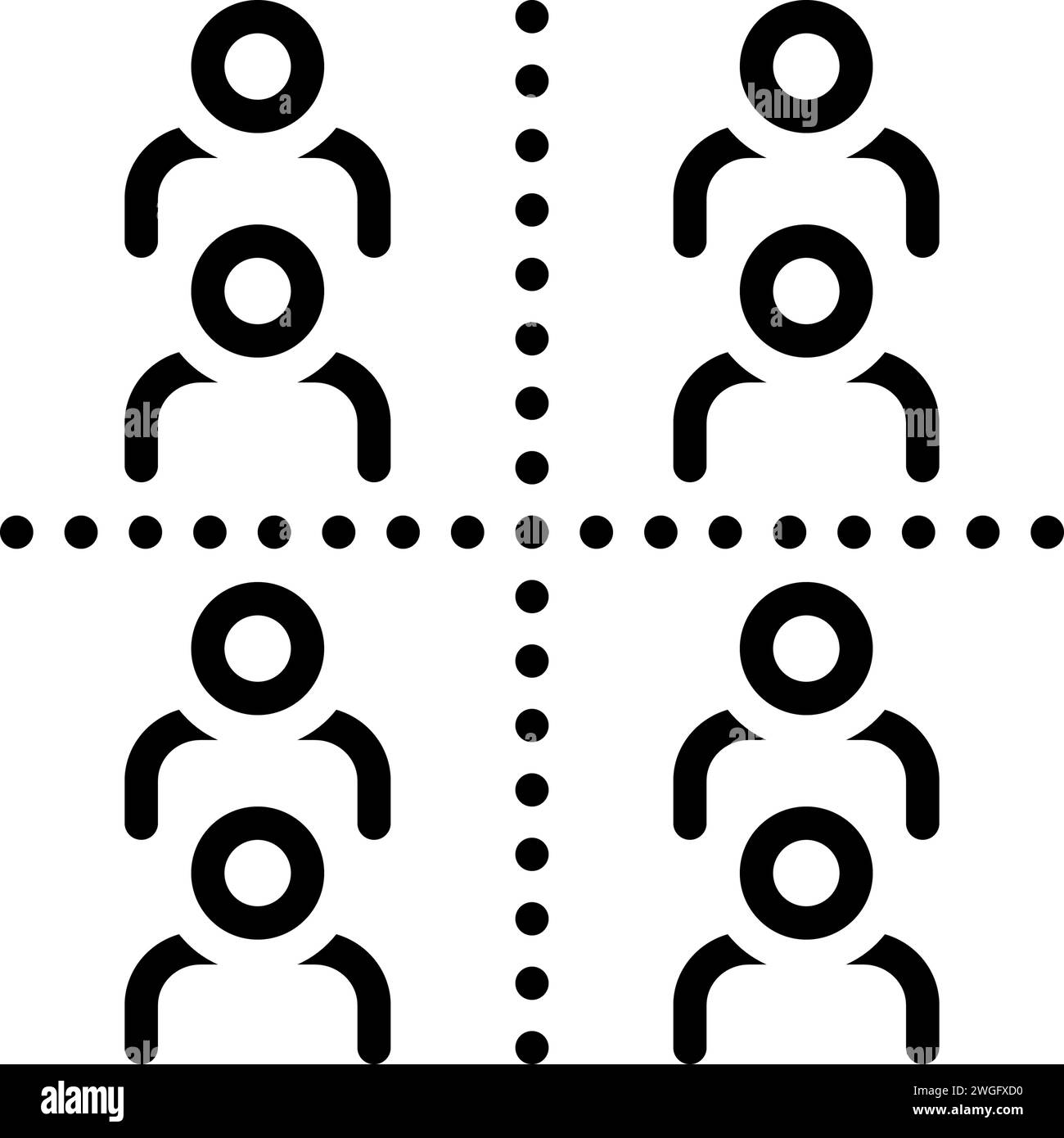 Icon for segment,section Stock Vector Image & Art - Alamy