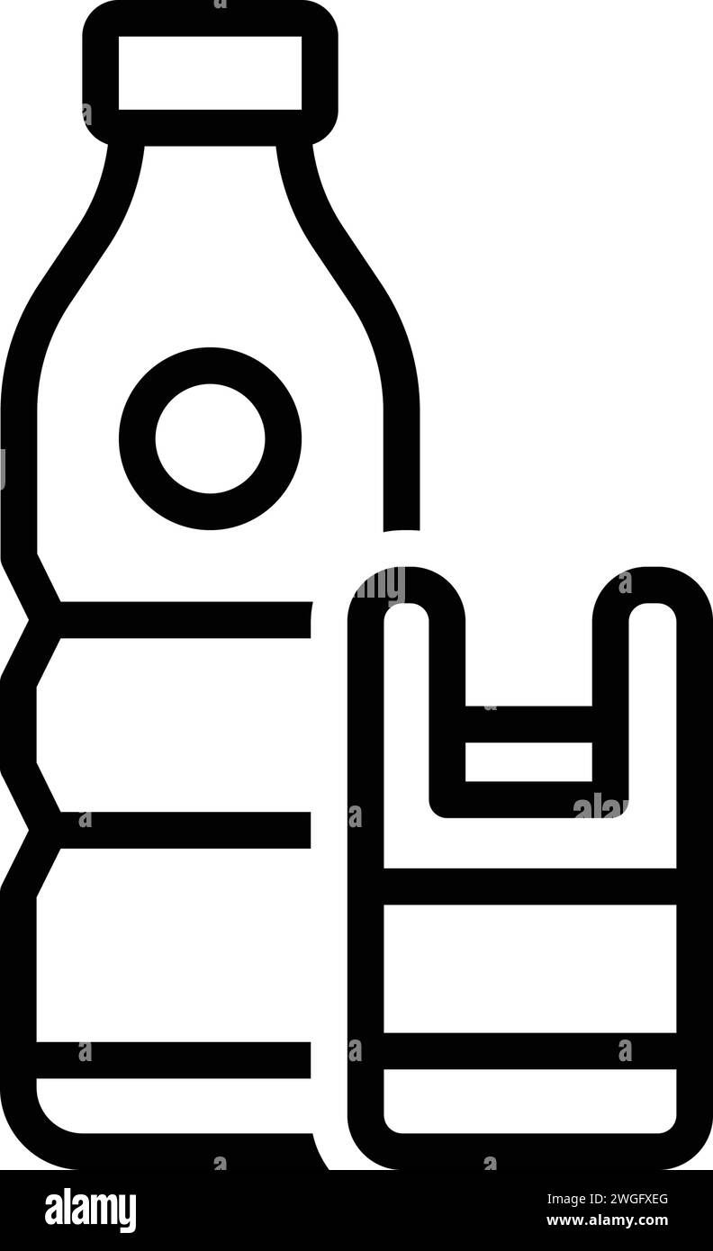 Icon for plastics,package Stock Vector Image & Art - Alamy