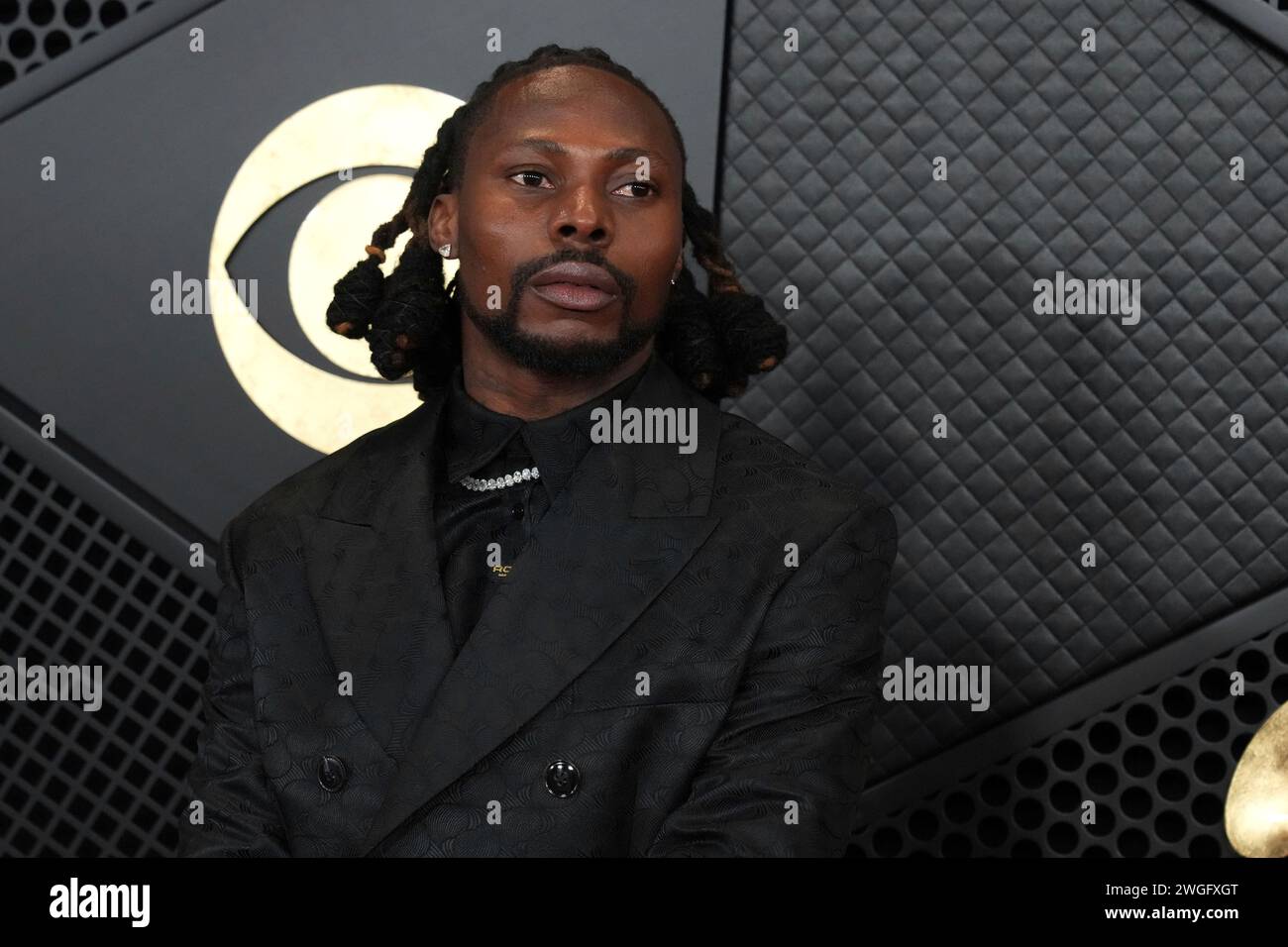 Awake arrives at the 66th annual Grammy Awards on Sunday, Feb. 4, 2024 ...