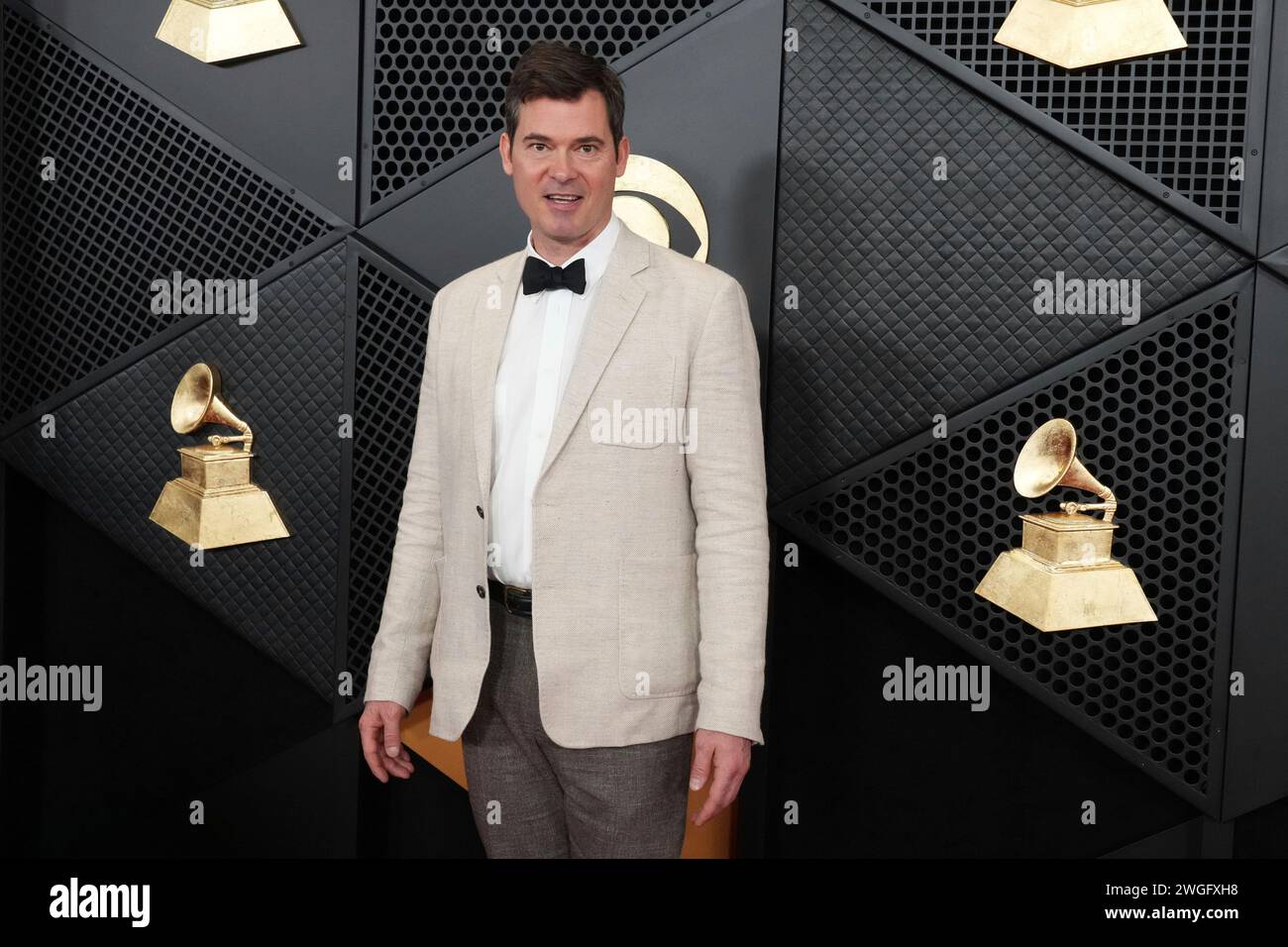 Ketch Secor arrives at the 66th annual Grammy Awards on Sunday, Feb. 4 ...