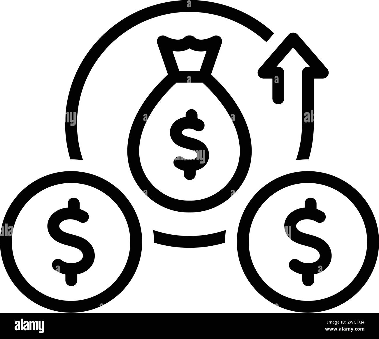 Icon for surplus,saving Stock Vector Image & Art - Alamy