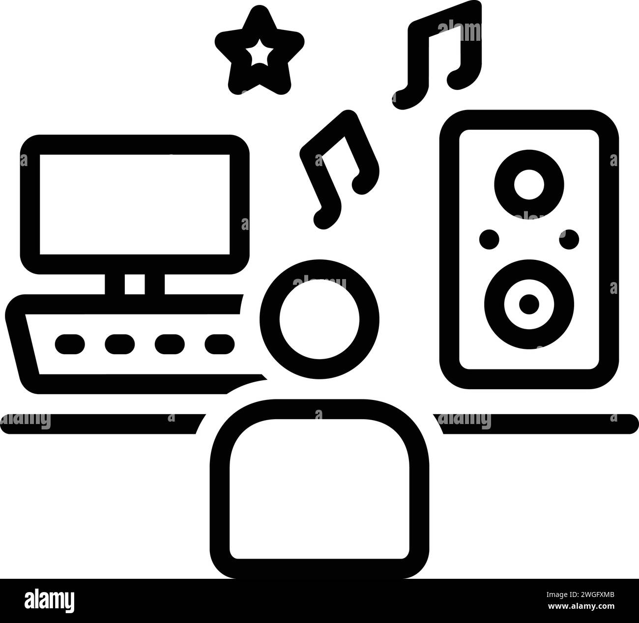 Icon for composer,musician Stock Vector Image & Art - Alamy