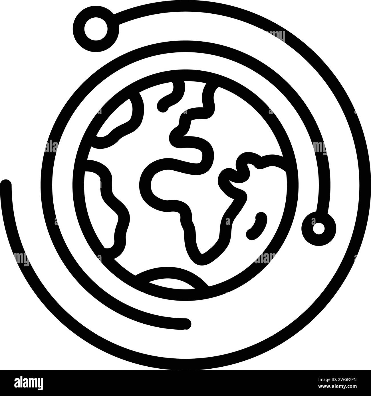 Earth revolution Stock Vector Images - Alamy
