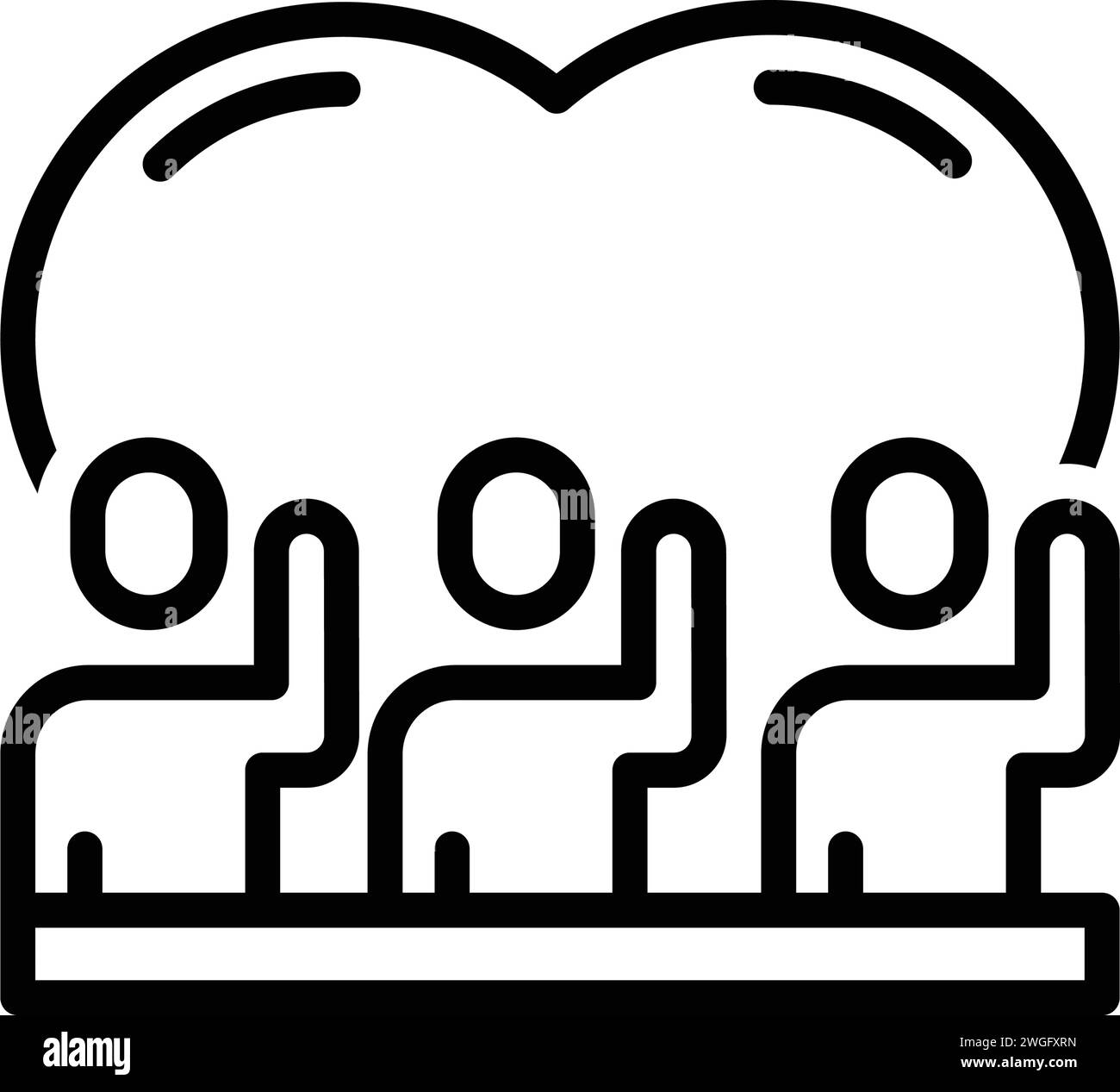 Volunteers community Cut Out Stock Images & Pictures - Alamy