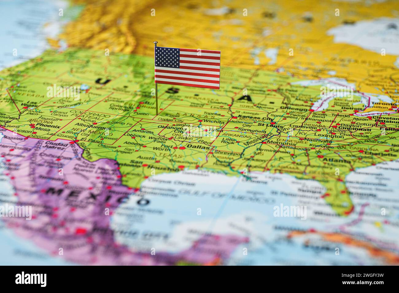 United america political map capital hi-res stock photography and ...