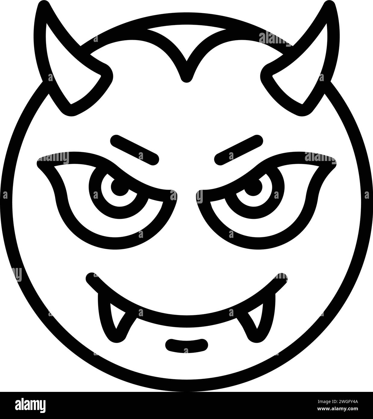 Icon for scary,intimidating Stock Vector Image & Art - Alamy