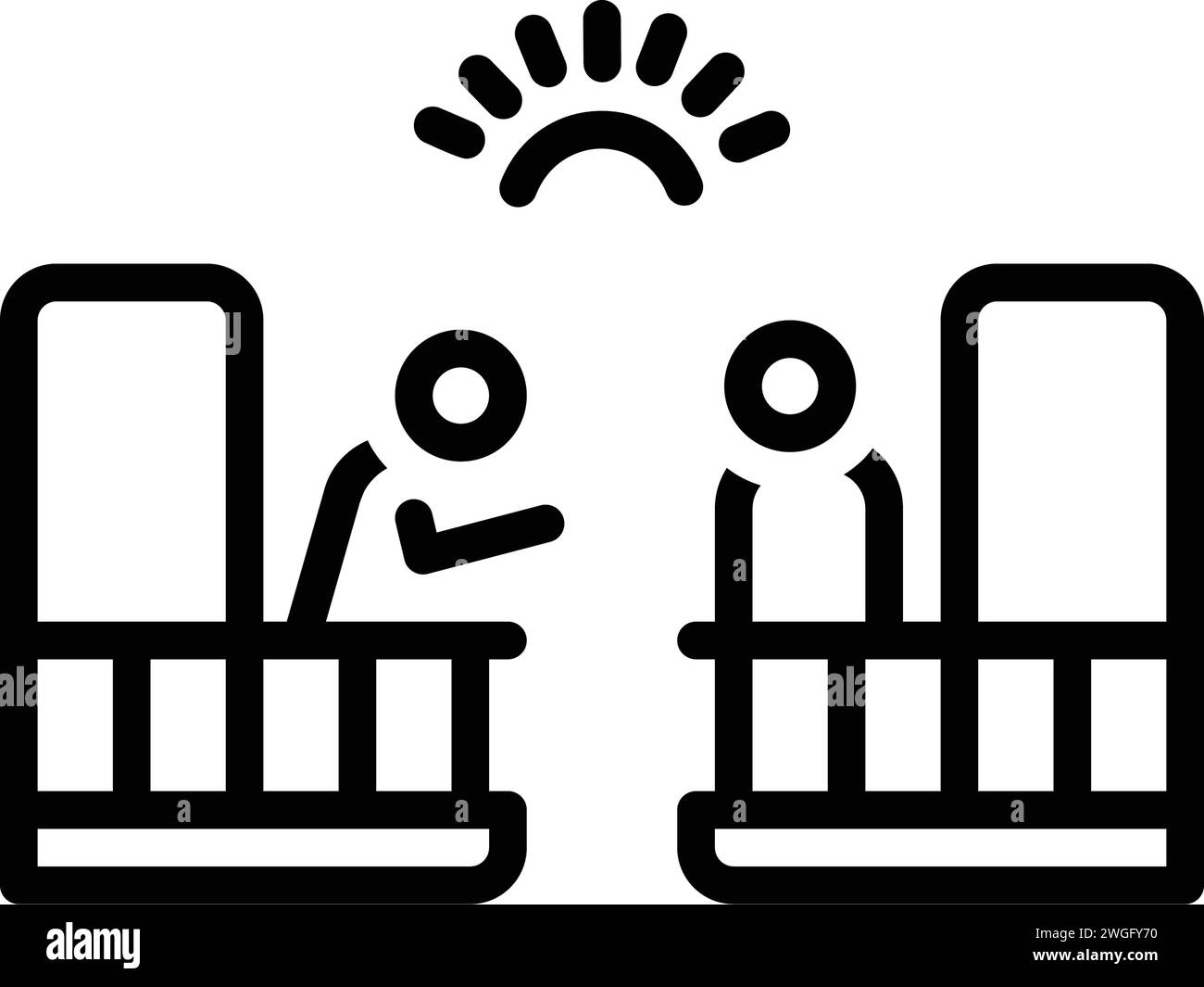 Icon for neighbor,neighboring Stock Vector Image & Art - Alamy