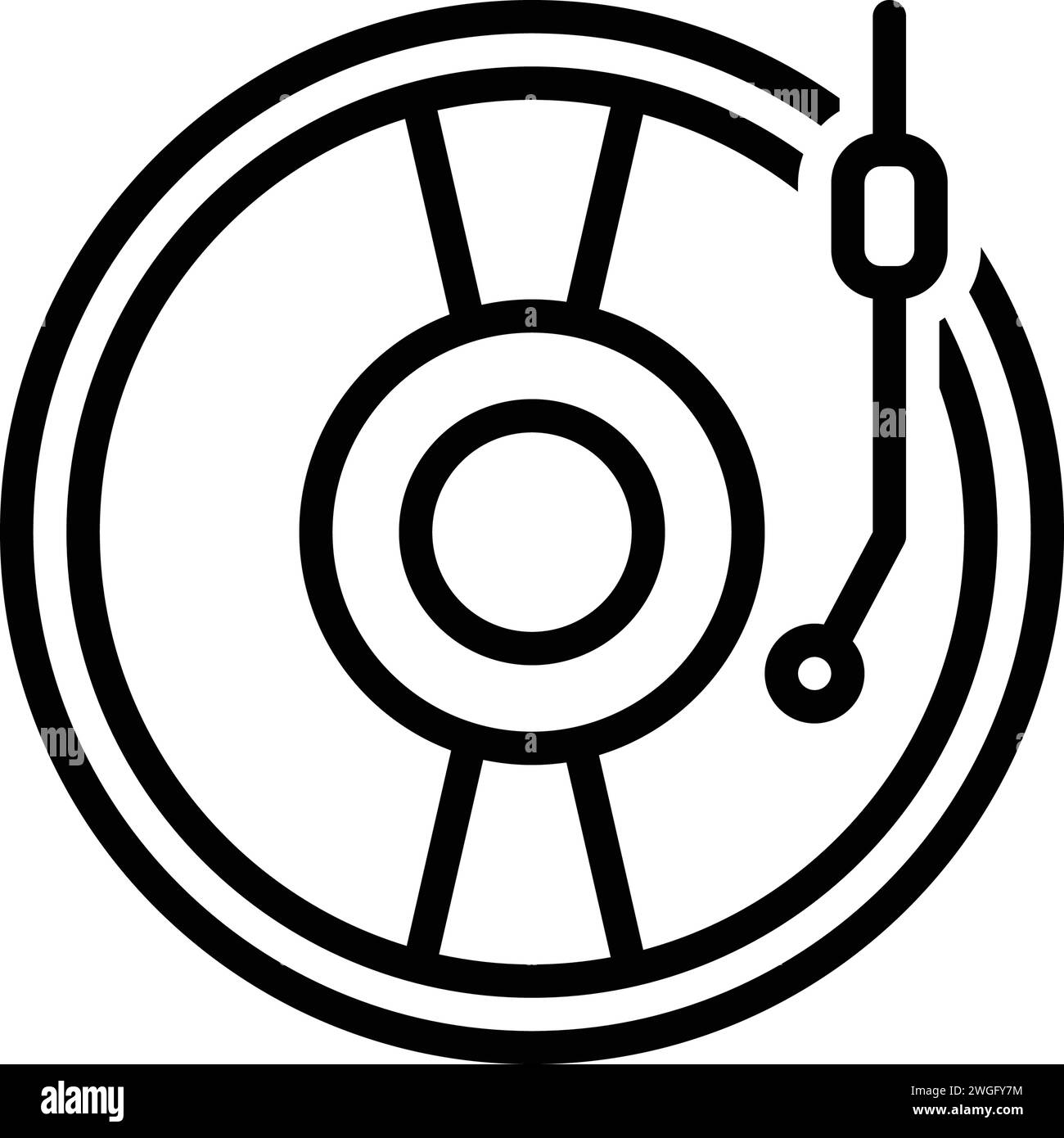 Icon for discs,cd Stock Vector Image & Art - Alamy