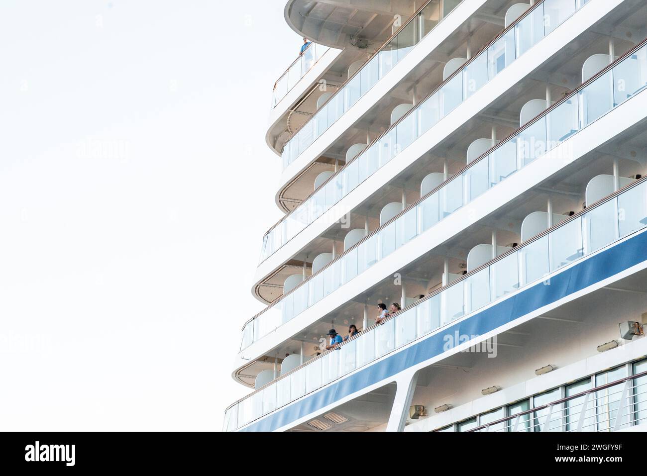 Cruise ship Viking docks at Chioggia Port in the Venetian Lagoon, Italy ...