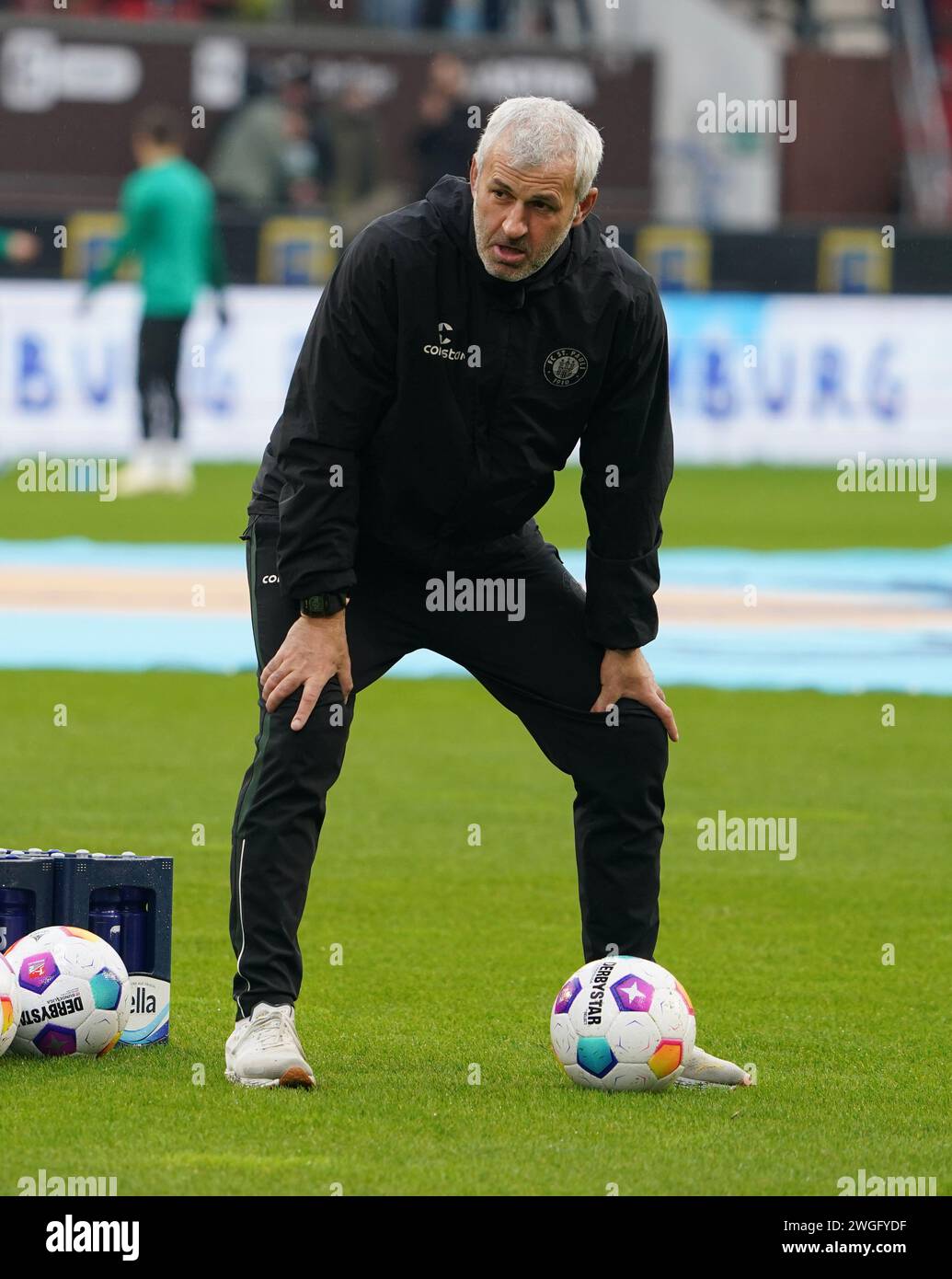 Hamburg, Germany. 03rd Feb, 2024. Soccer: Bundesliga 2, matchday 20, FC ...