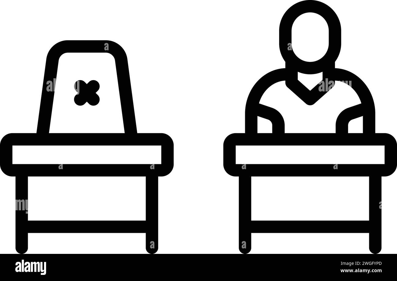 Icon for absent,absenteeism Stock Vector Image & Art - Alamy