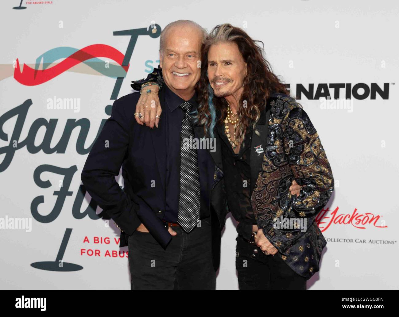 Los Angeles, USA. 04th Feb, 2024. Kelsey Grammar and Steven Tyler ...