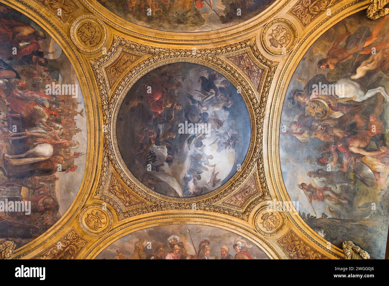 Versailles palace, Versailles, France, 08.18.2023 Venus Room Ceiling 3 ...