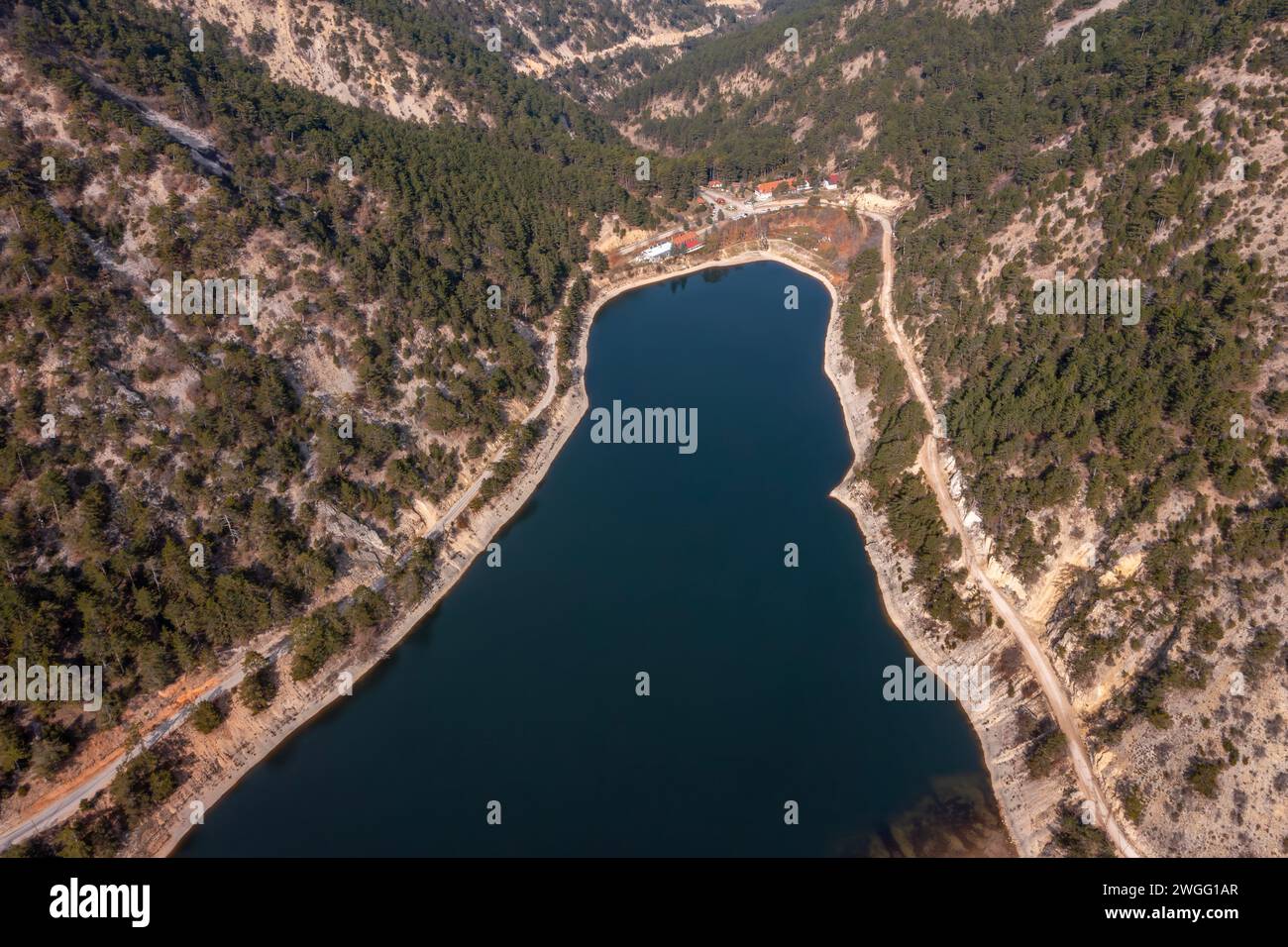 Sunnet Lake is the district of Goynuk, Bolu in Turkey Stock Photo - Alamy