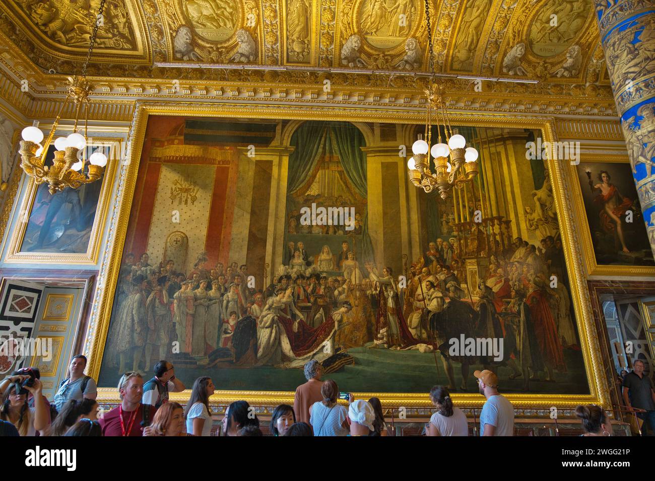 Versailles palace, Versailles, France, 08.18.2023 The Coronation of ...