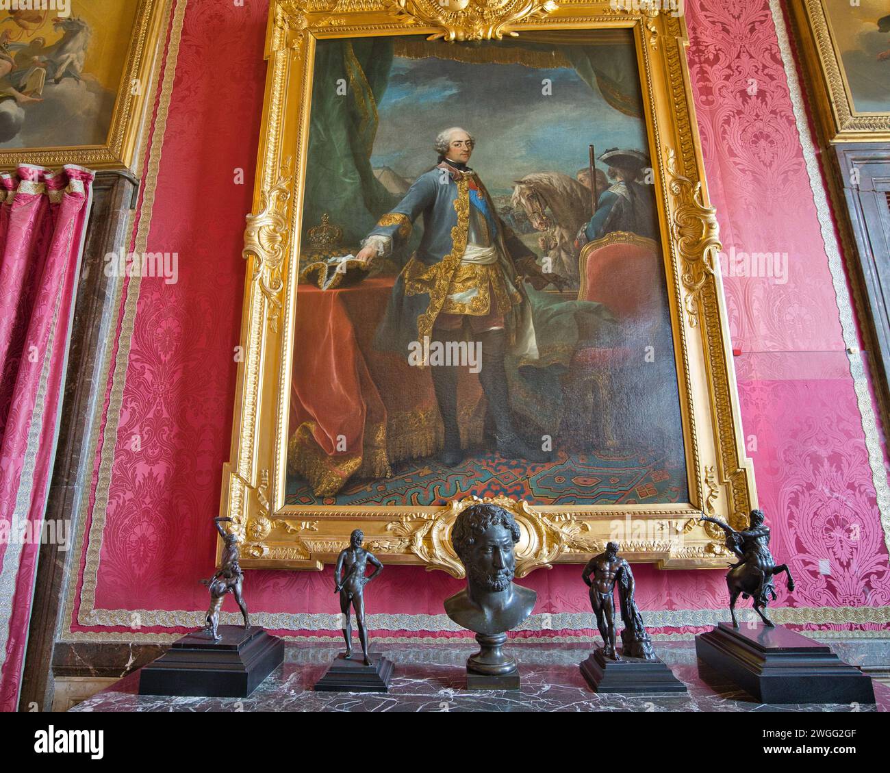 Versailles palace, Versailles, France, 08.18.2023 painting of Pablo ...