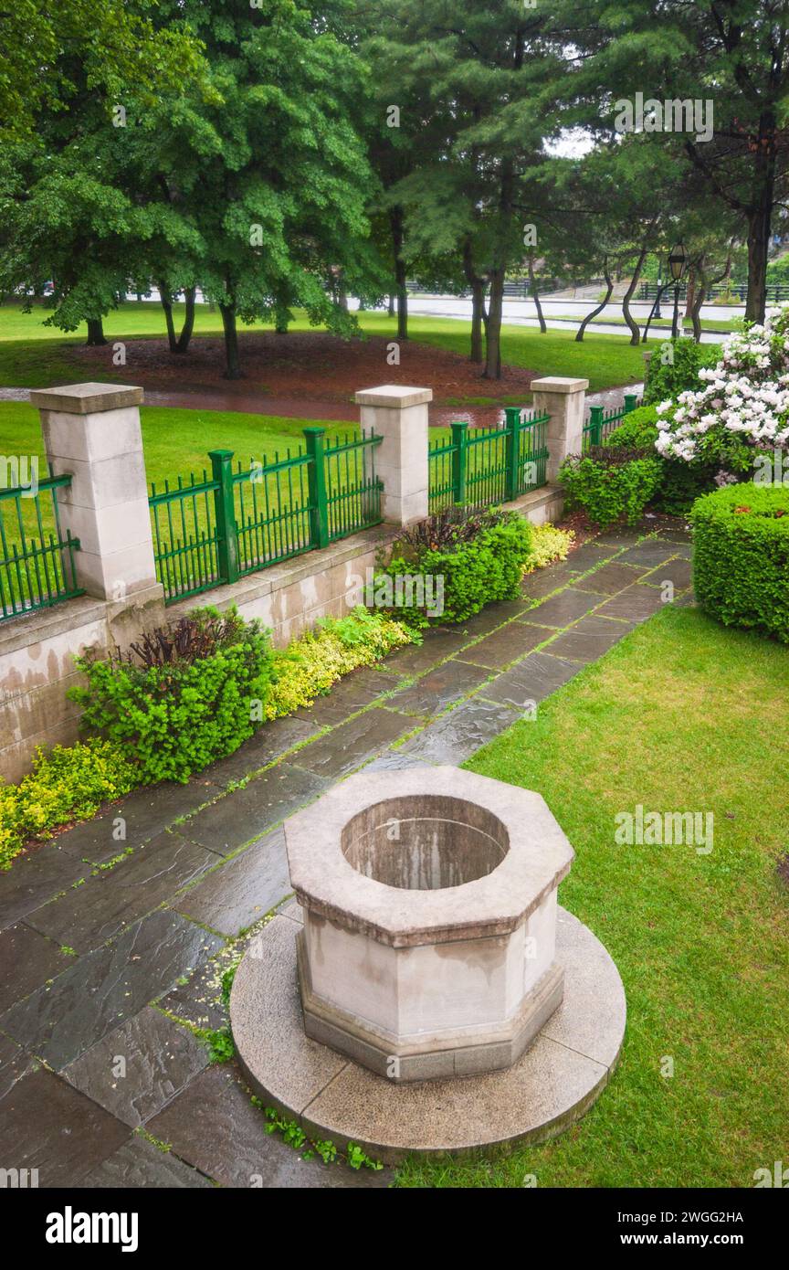 The Roger Williams National Memorial, the original settlement of ...