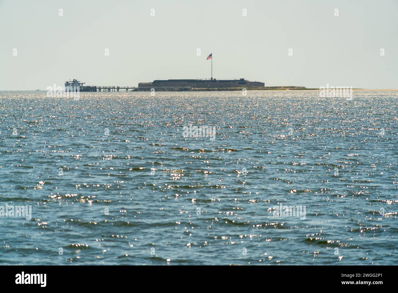Fort Sumter National Monument in South Carolina, USA Stock Photo - Alamy
