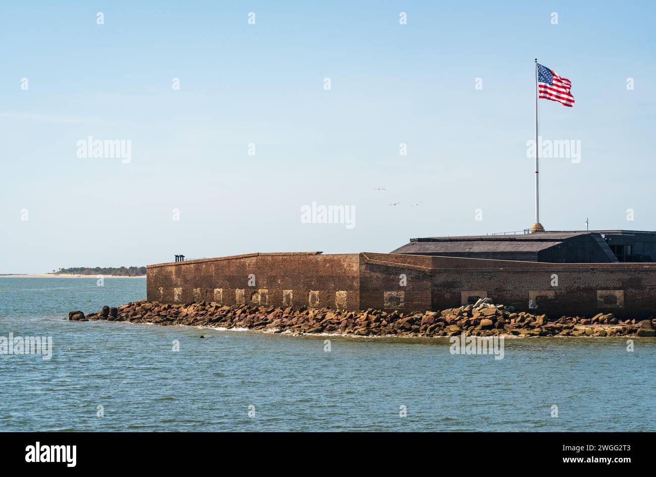 Fort Sumter National Monument in South Carolina, USA Stock Photo - Alamy