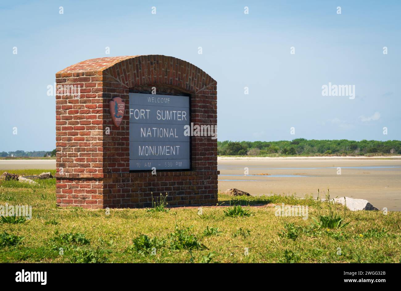 Fort Sumter National Monument in South Carolina, USA Stock Photo - Alamy