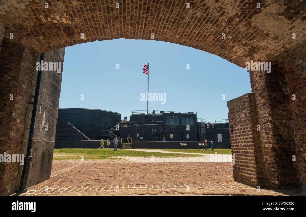 Fort Sumter National Monument in South Carolina, USA Stock Photo - Alamy