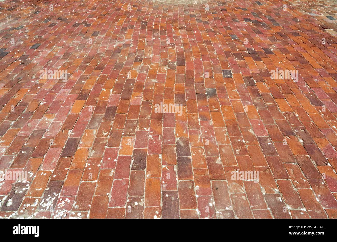 Closeup of Brick Texture from the 18th Century at Fort Sumter, SC, USA ...