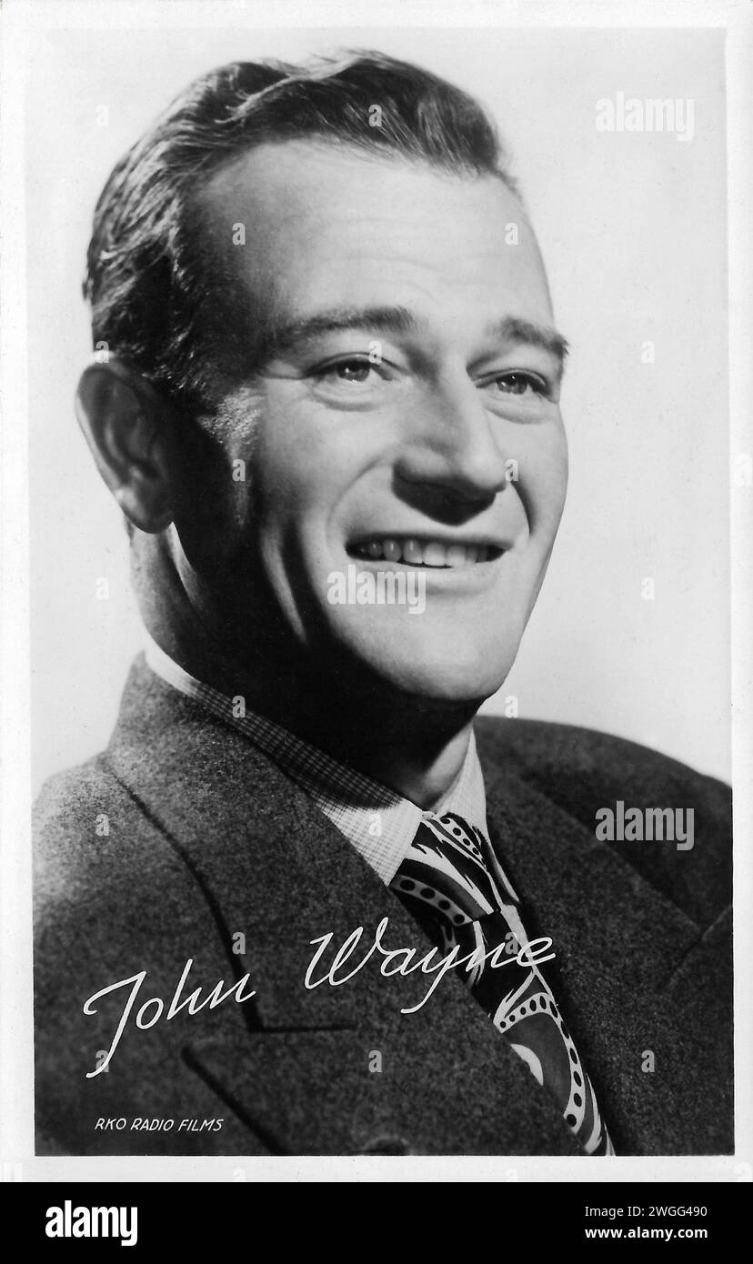 John wayne western actor hi-res stock photography and images - Alamy