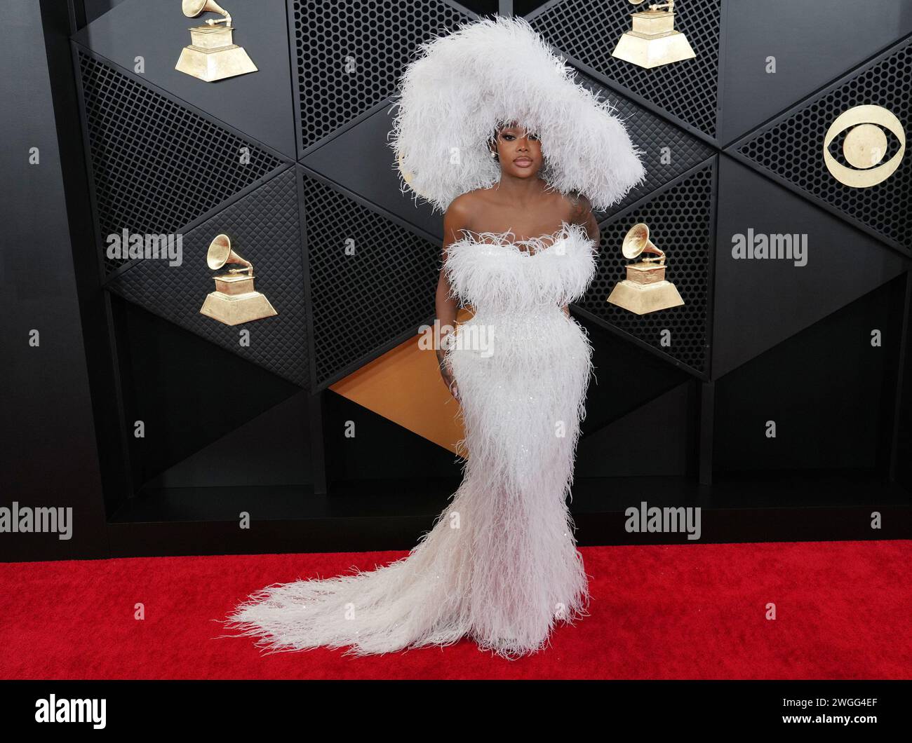 Summer Walker arrives at the 66th Annual Grammy Awards held at the ...