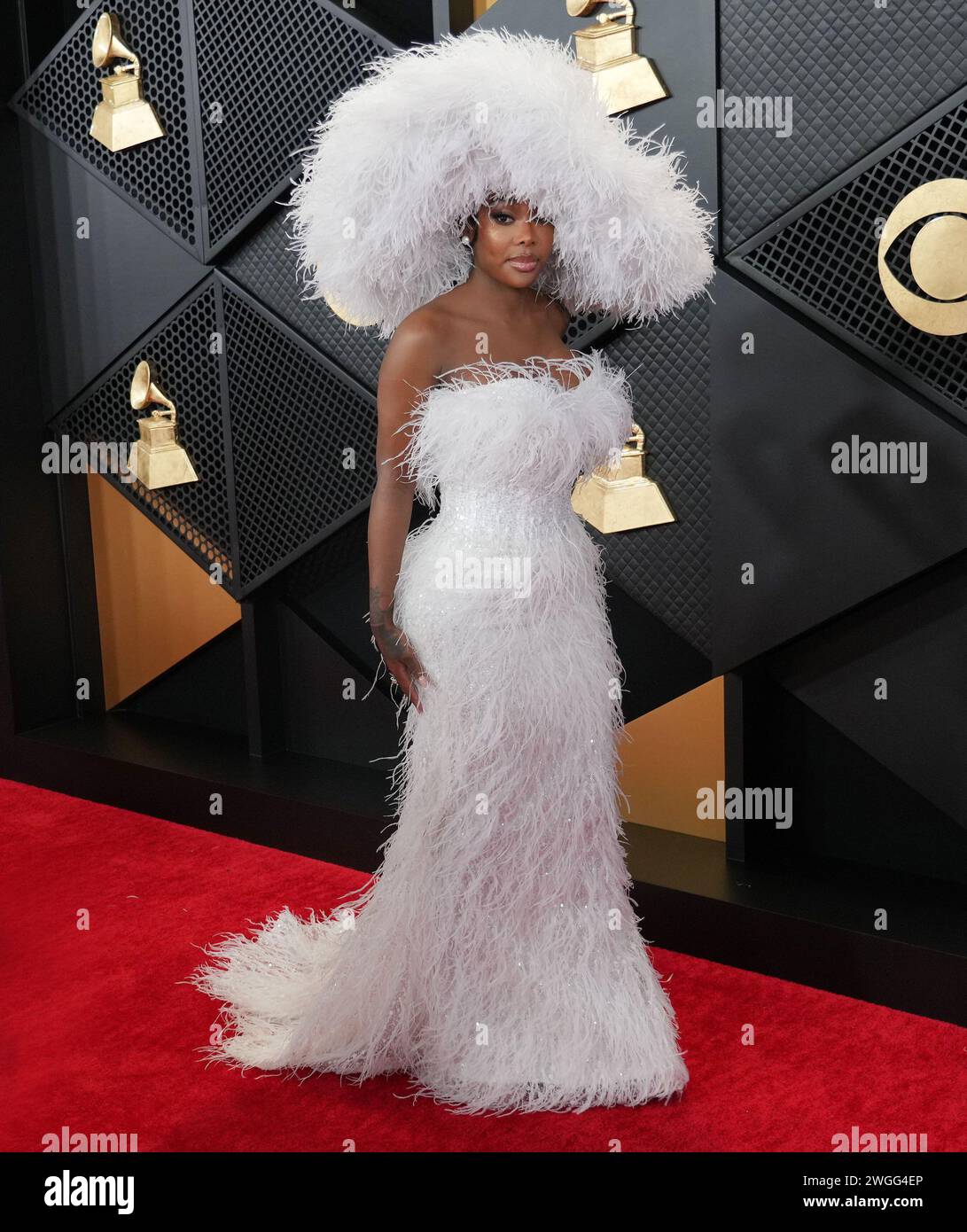 Summer Walker arrives at the 66th Annual Grammy Awards held at the ...