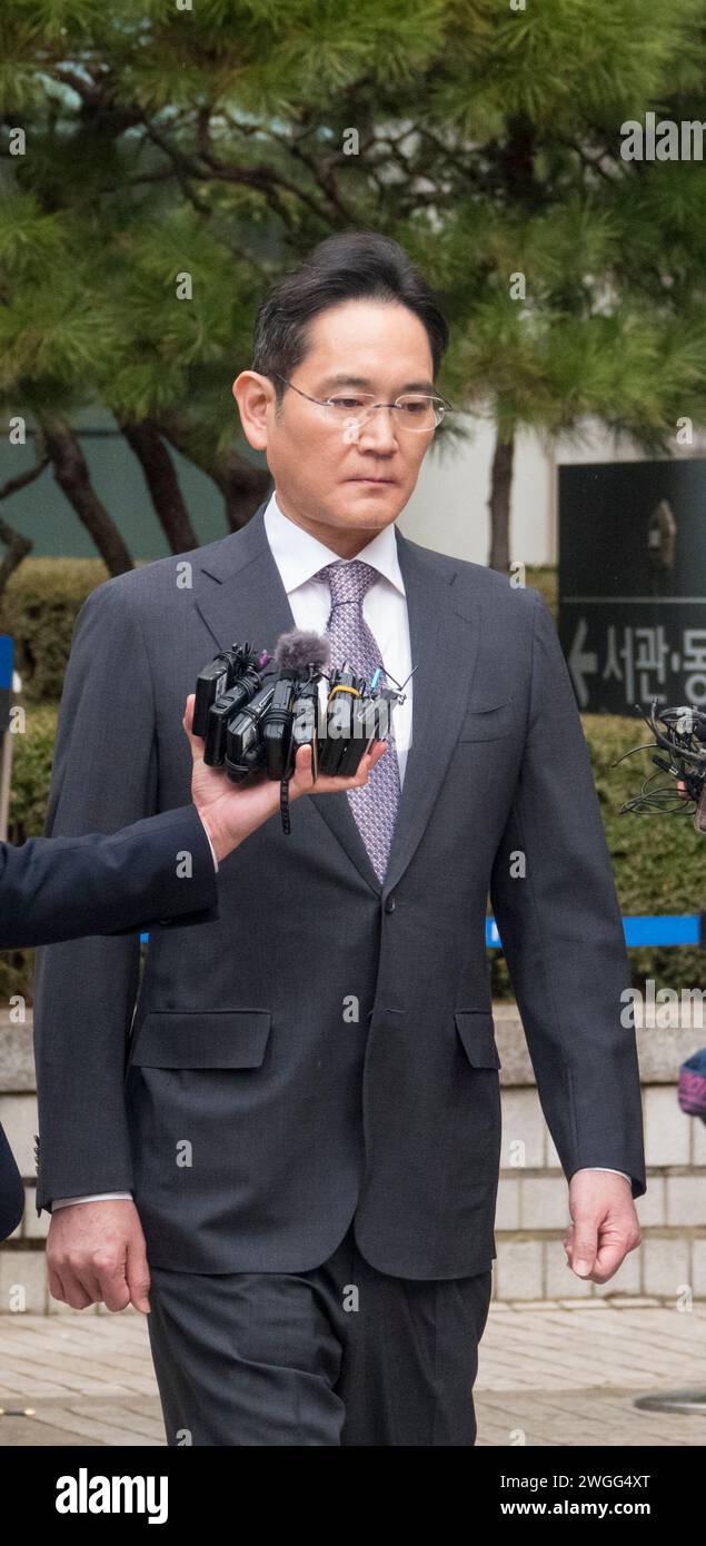 Seoul, South Korea. 05th Feb, 2024. Lee Jae-Yong, Feb 5, 2024 : Samsung Electronics Chairman Lee ...