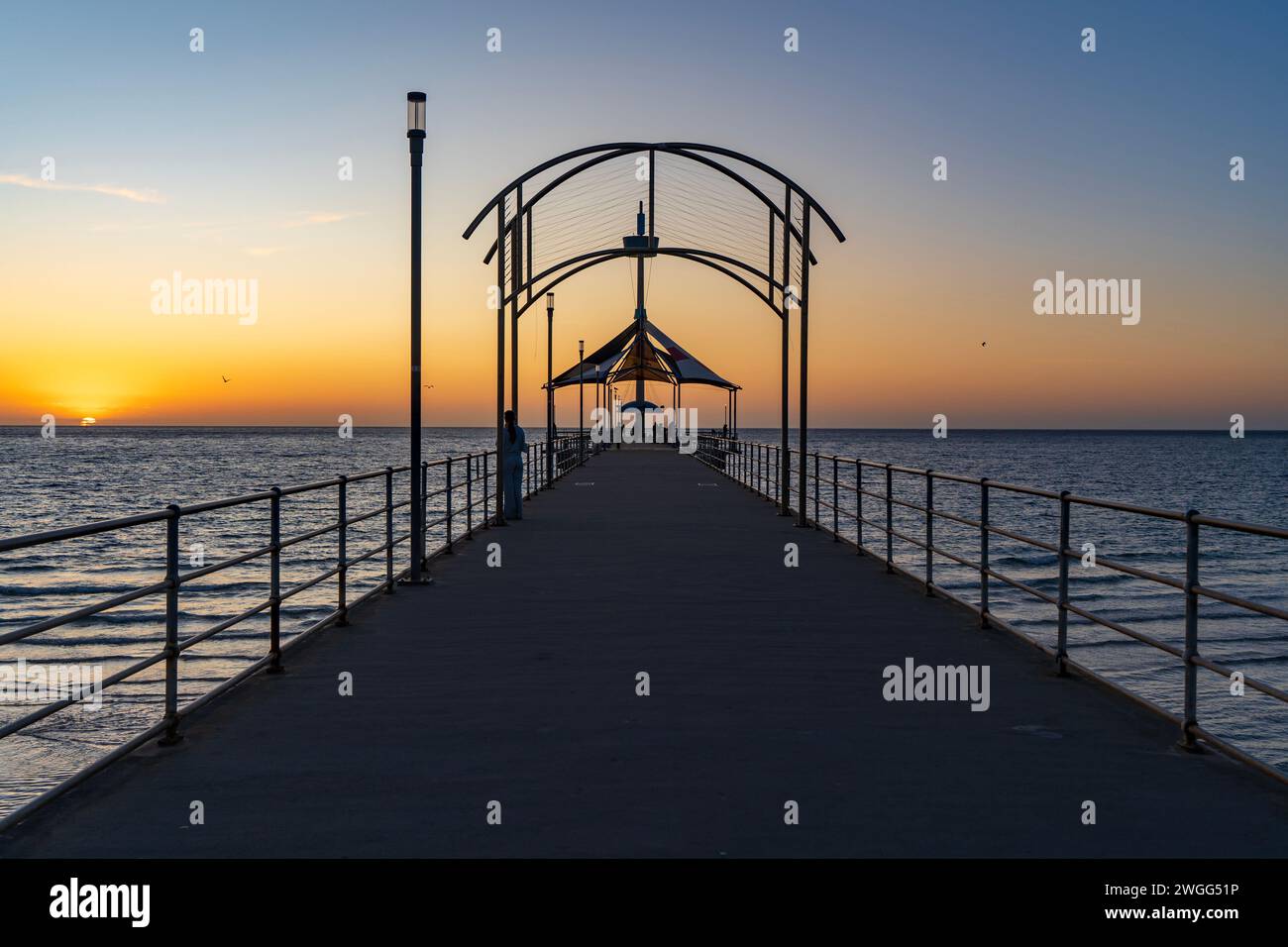 Brighton jetty south australia hi-res stock photography and images - Alamy