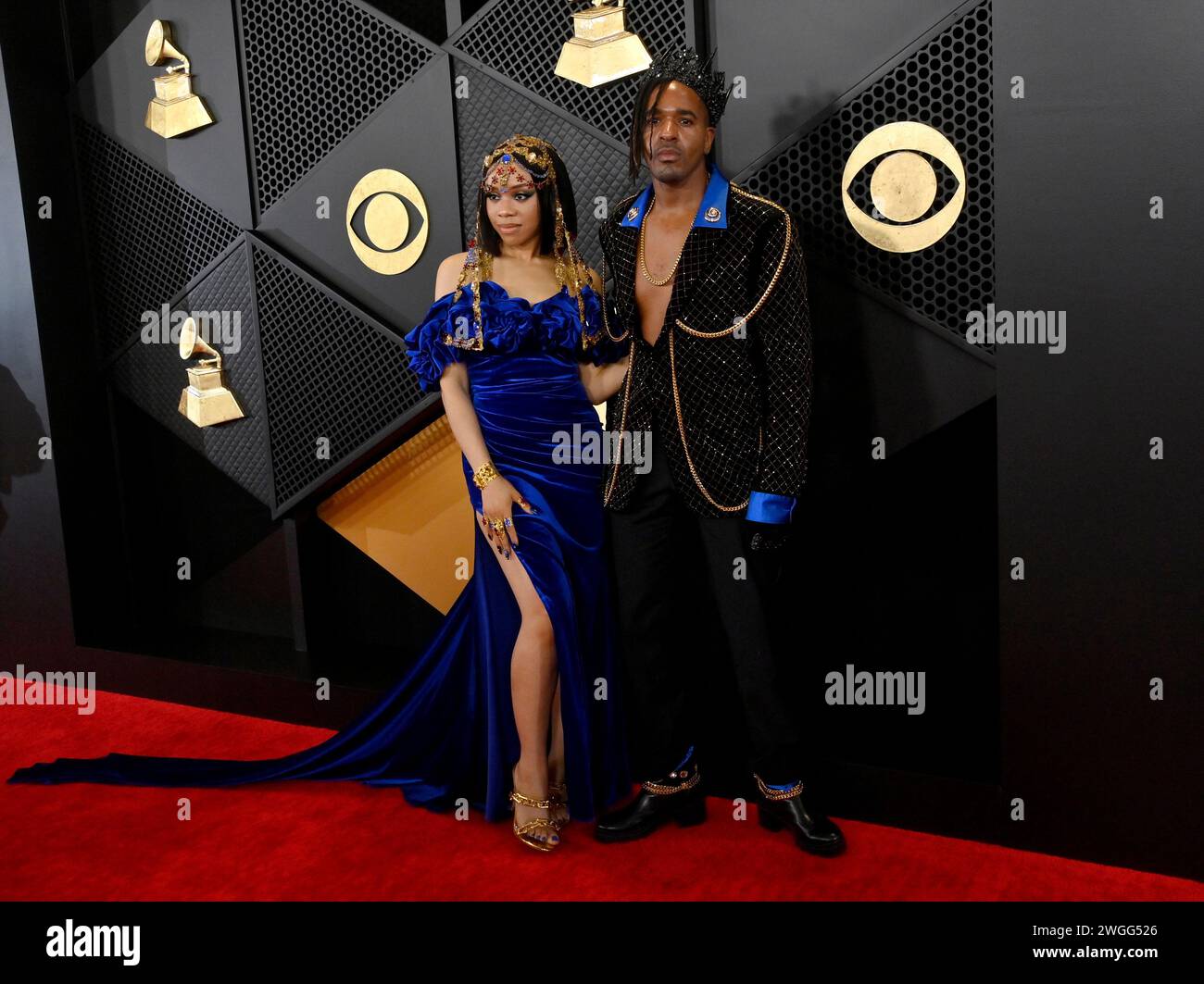 Los Angeles, United States. 04th Feb, 2024. (L-R) Angela V. Benson and ...