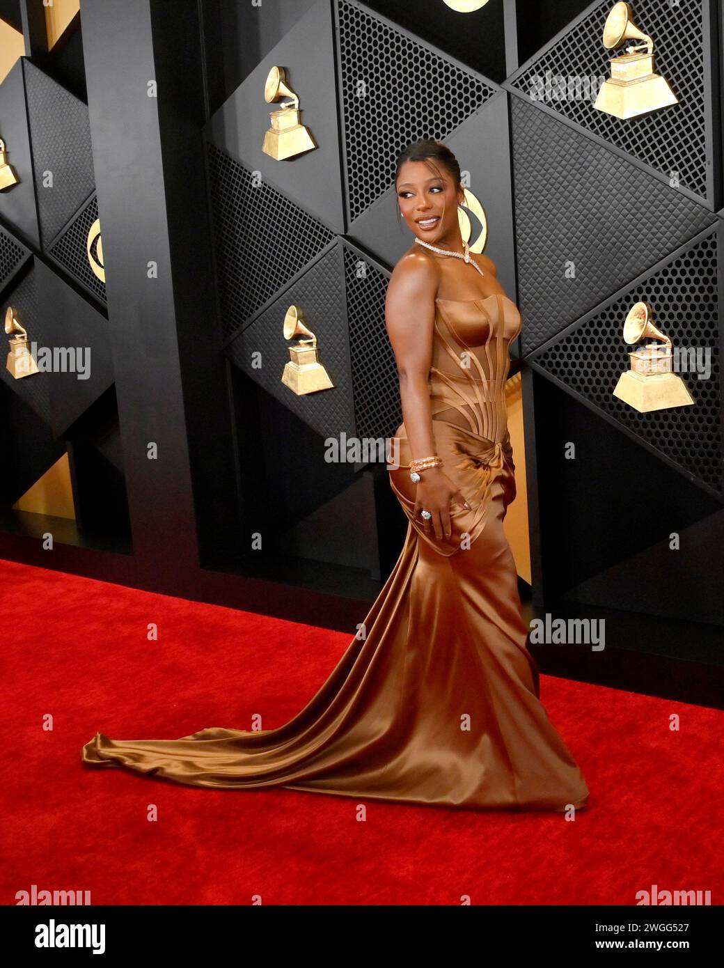 Los Angeles, United States. 04th Feb, 2024. Victoria Monét attends the ...