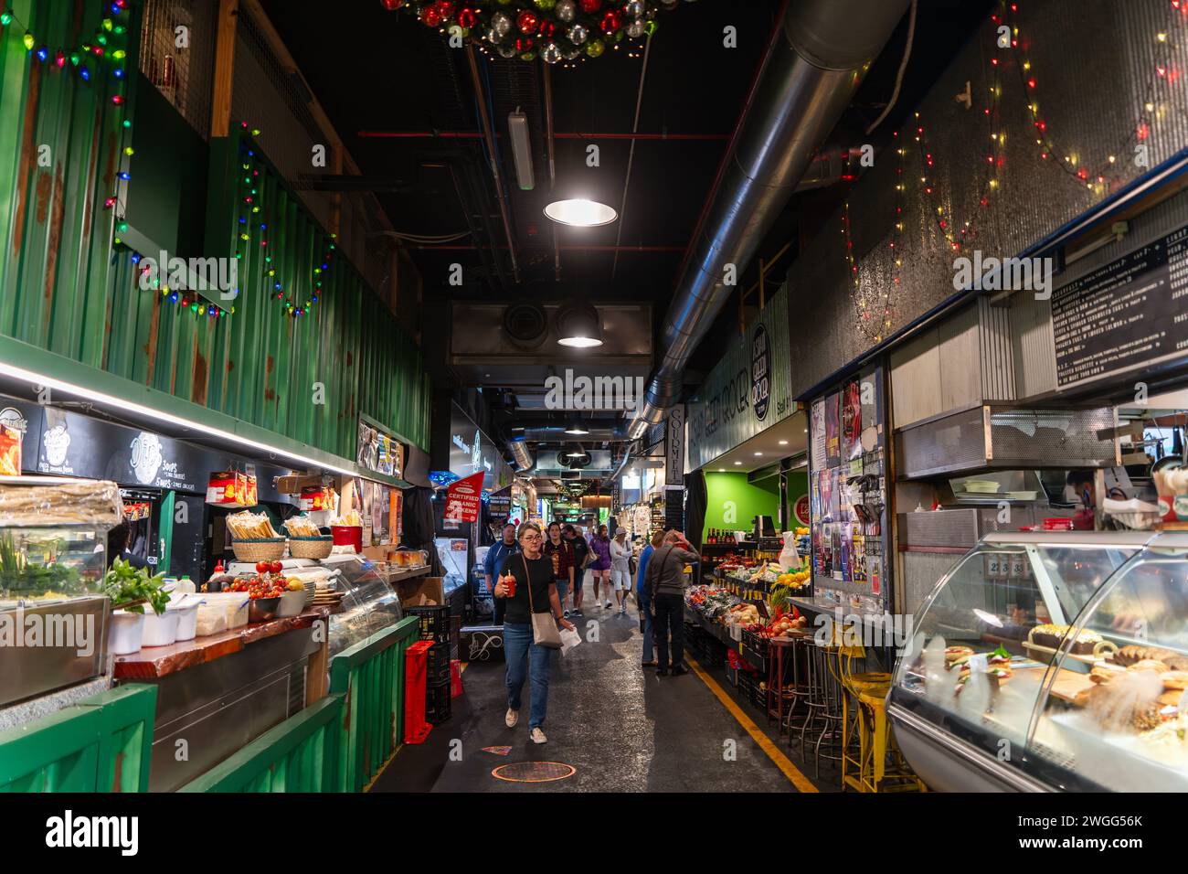 ADELAIDE, SA AUSTRALIA - 23 NOV 2023: Adelaide Central Market Stock ...