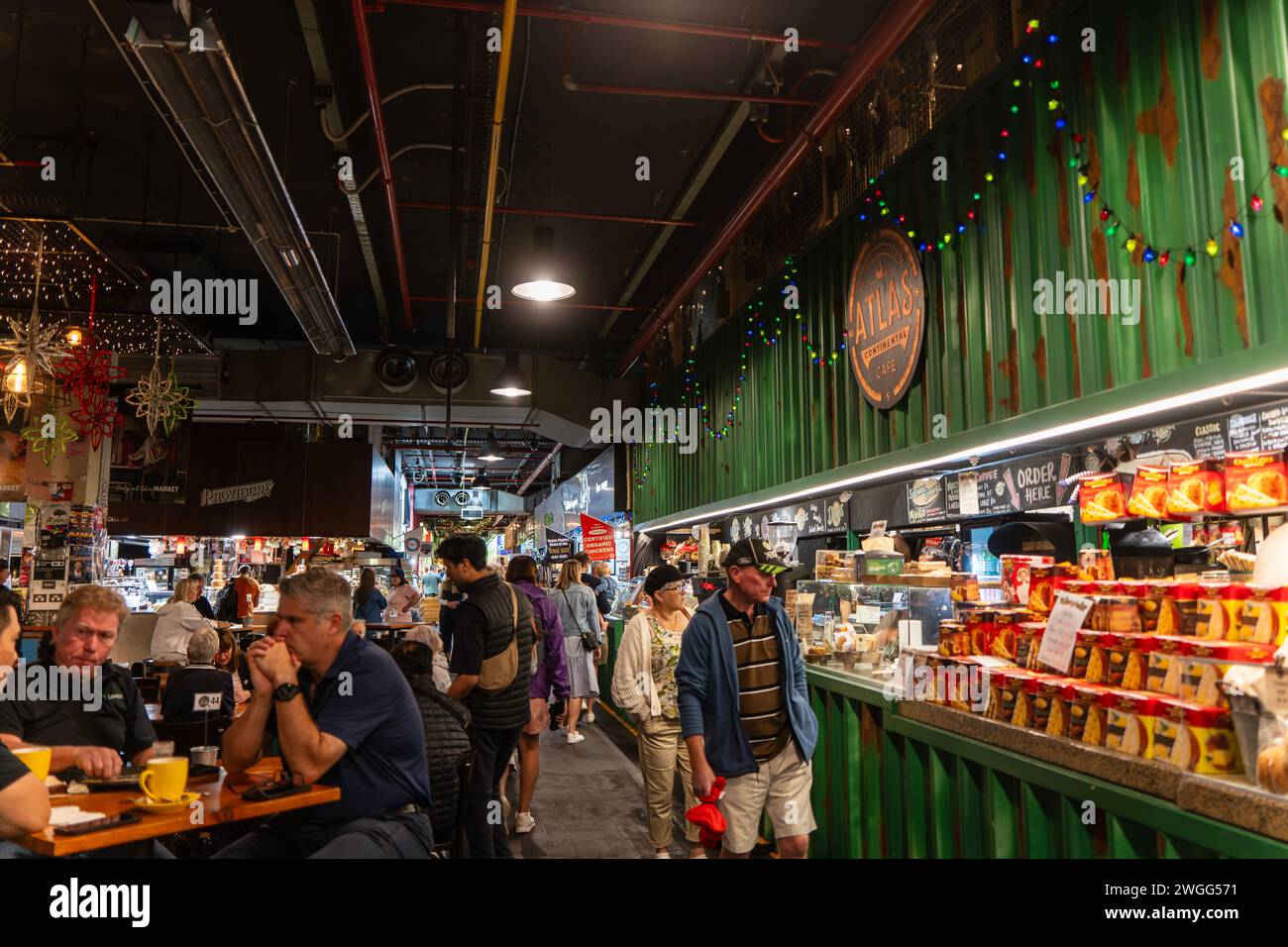 ADELAIDE, SA AUSTRALIA - 23 NOV 2023: Adelaide Central Market Stock ...