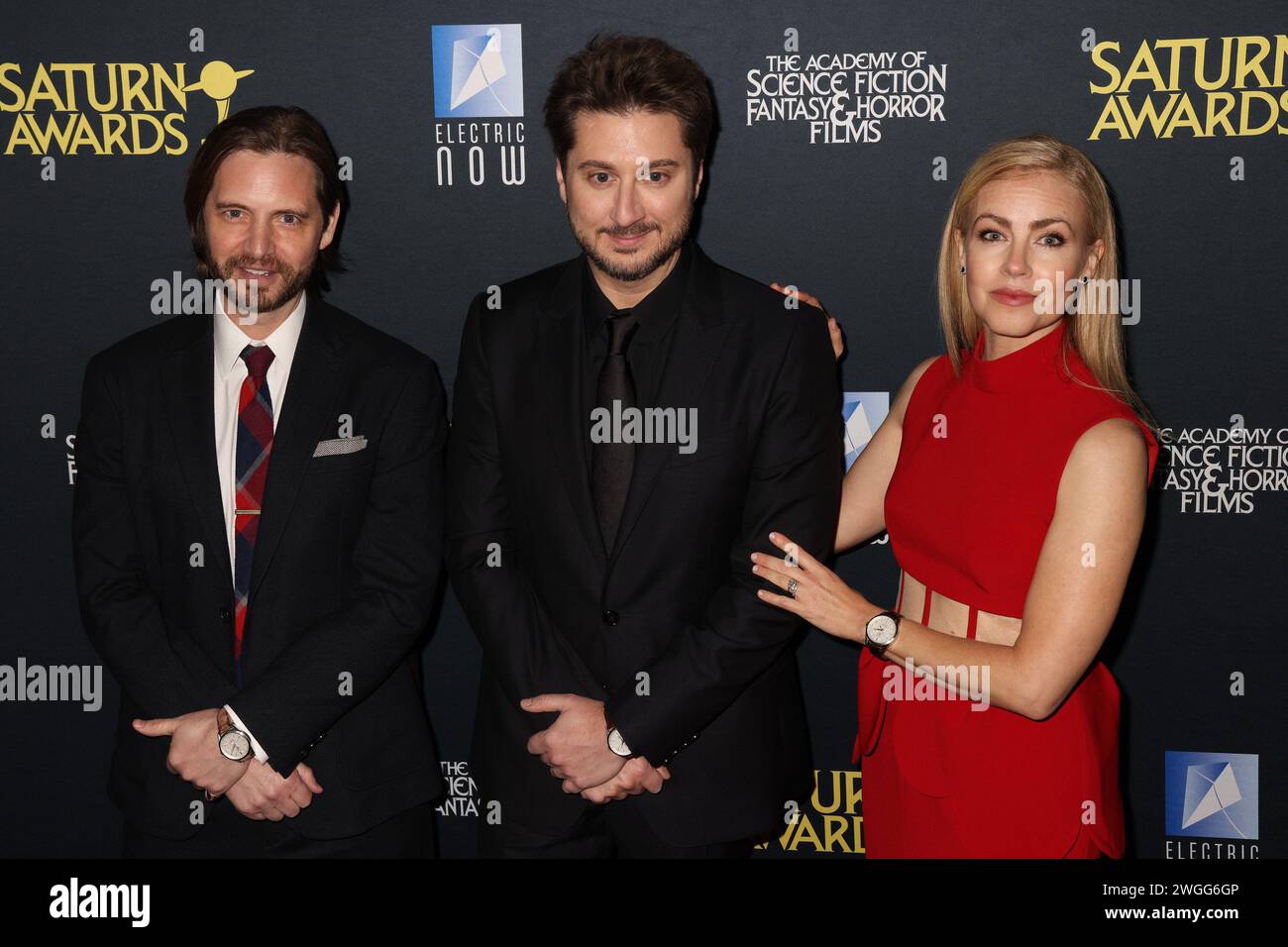 Aaron Stanford, Terry Matalas, Amanda Schull 02/04/2024 The 51st Annual ...