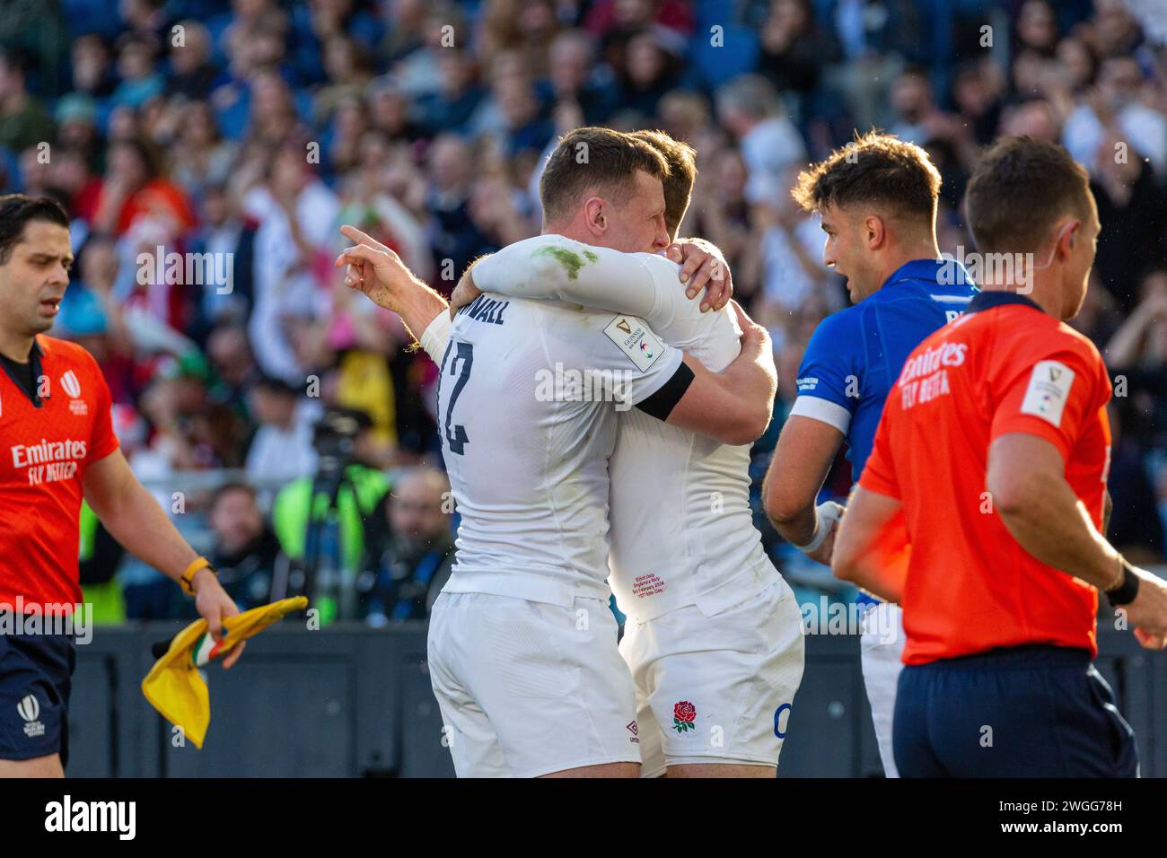Rugby Six Nations. Italy vs England. Stadio Olimpico. Rome. 03/02/2024 ...