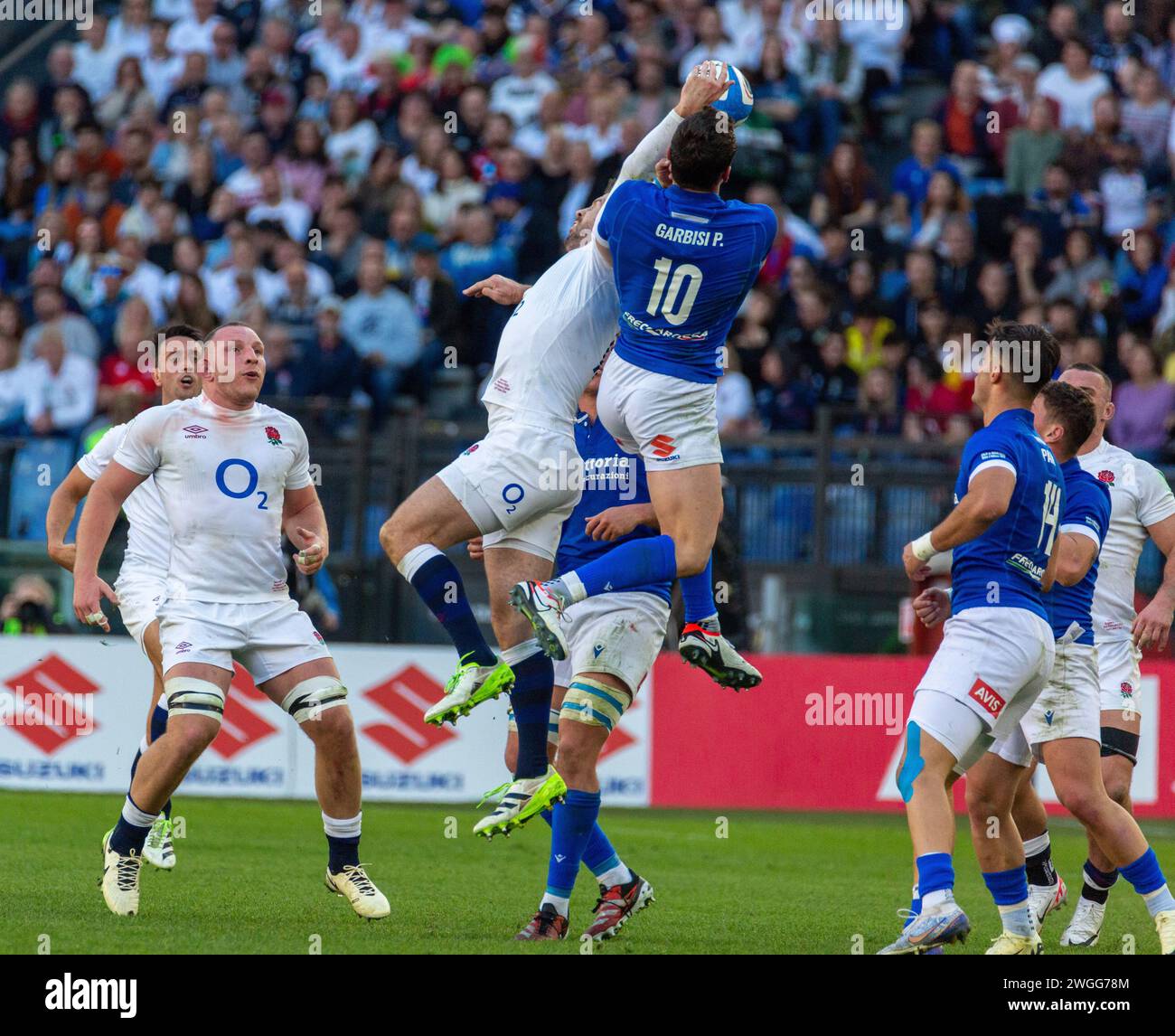 Paolo garbisi italy rugby six nations hi-res stock photography and ...