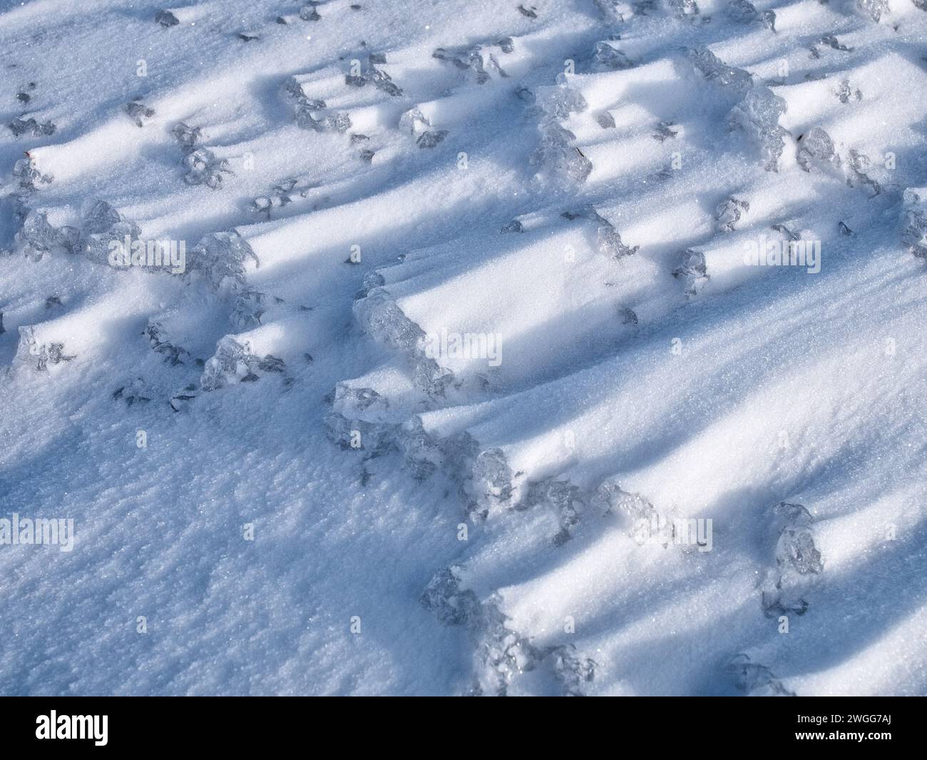 natural icy snow surface textured background Stock Photo - Alamy