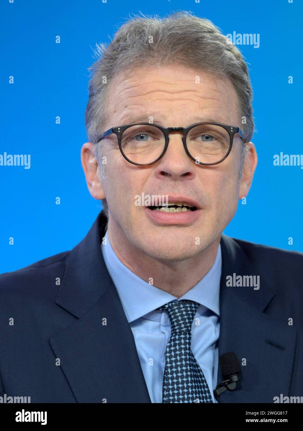Bilanzpressekonferenz der Deutsche Bank AG am 01.02.2024 : Christian ...