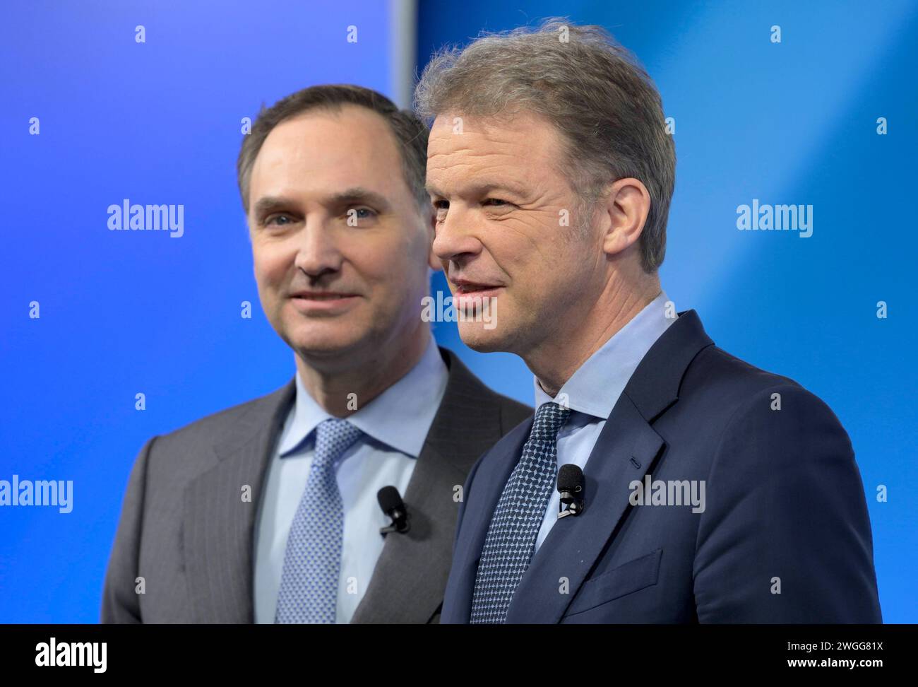 Bilanzpressekonferenz der Deutsche Bank AG am 01.02.2024 : James von ...
