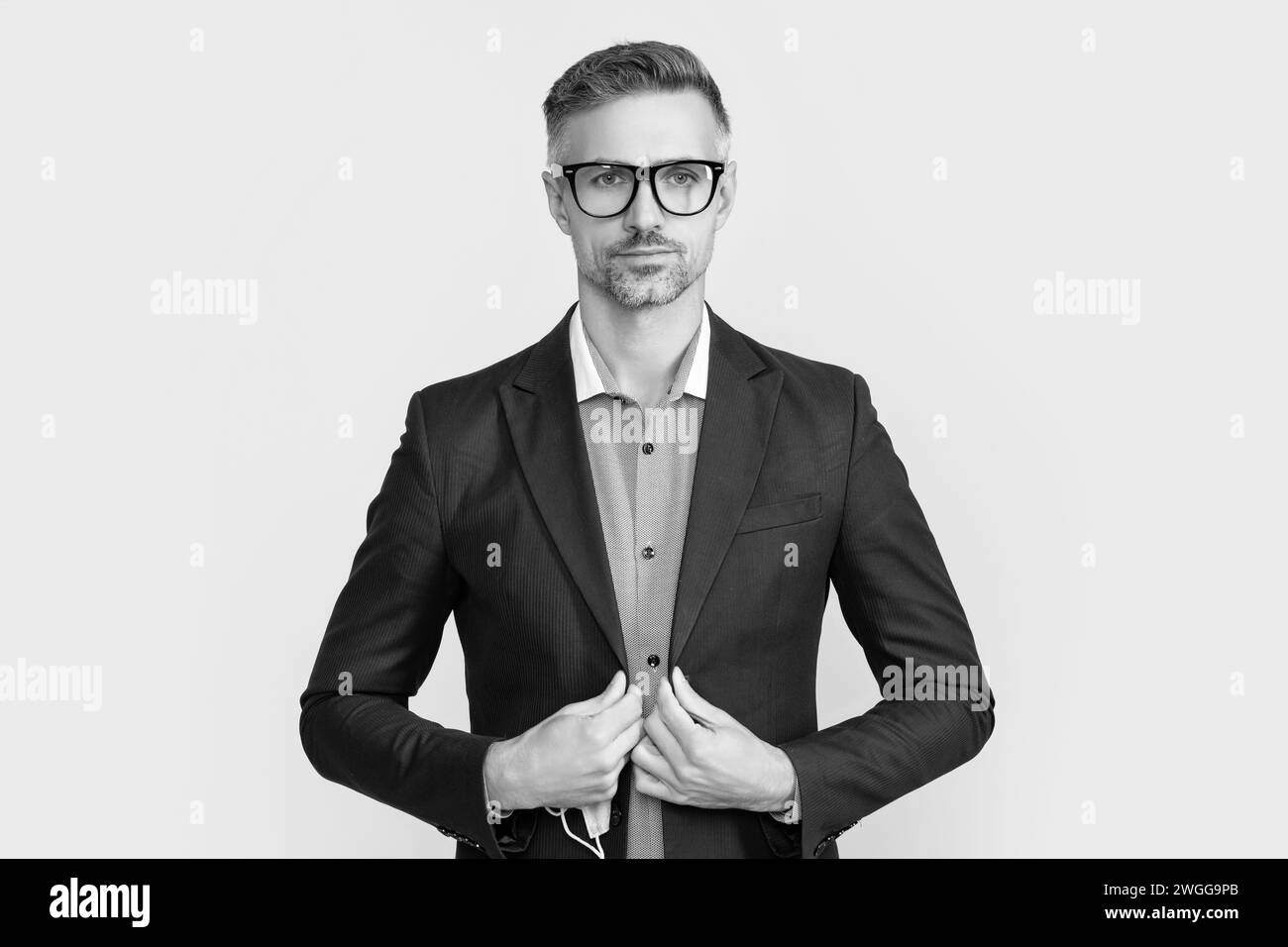 Ambitious lawyer Black and White Stock Photos & Images - Alamy